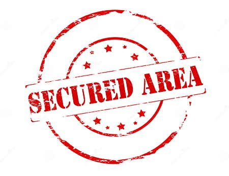 Secured area stock illustration. Illustration of secure - 92090322