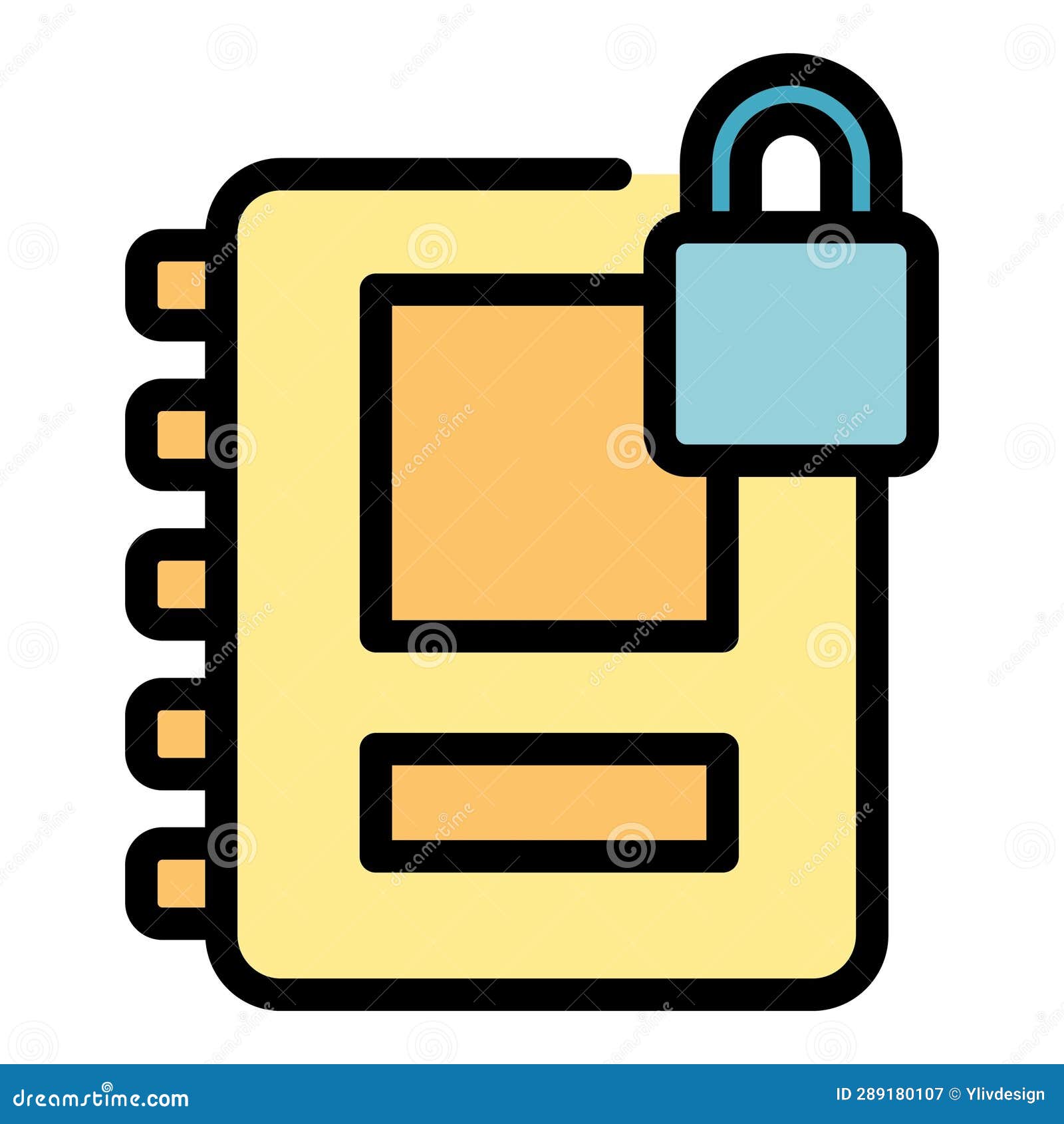 Secured Folder Icon, Flat Style Vector Illustration | CartoonDealer.com ... Secured Folder Icon, Flat Style Vector Illustration | CartoonDealer.com ...