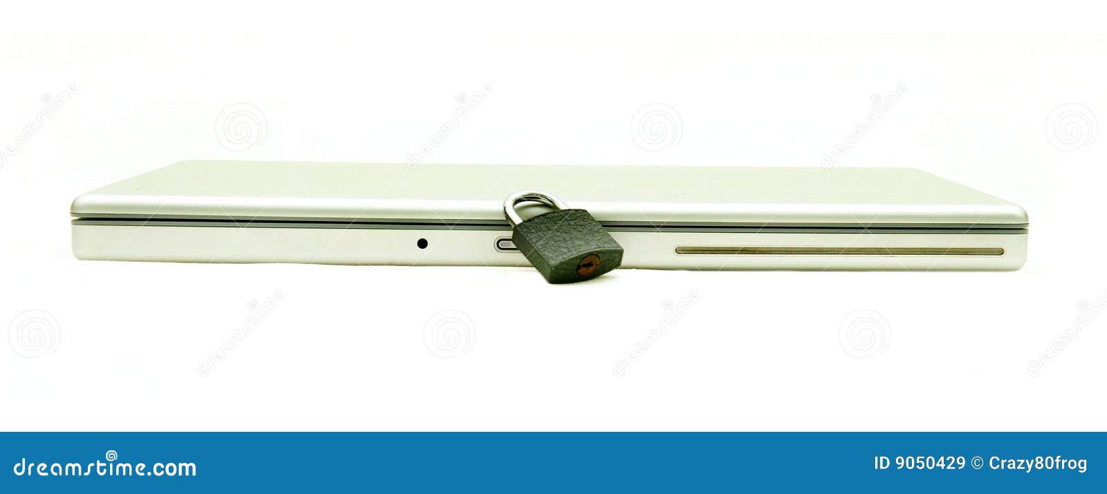 Secured Laptop Royalty-Free Stock Photography | CartoonDealer.com #55990037