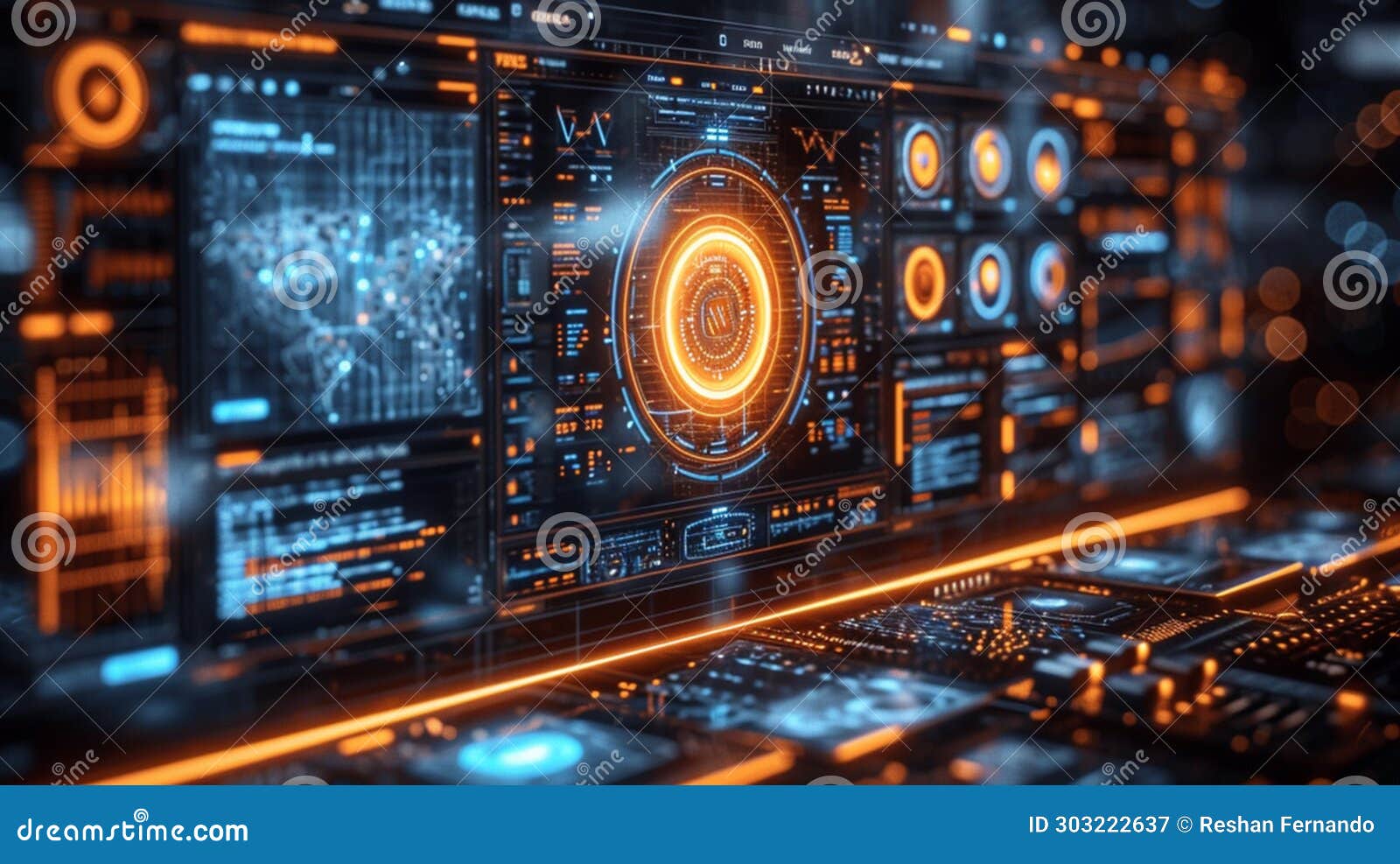 SecureGraph: Visualizing Cyber Threats & Solutions Stock Illustration ...