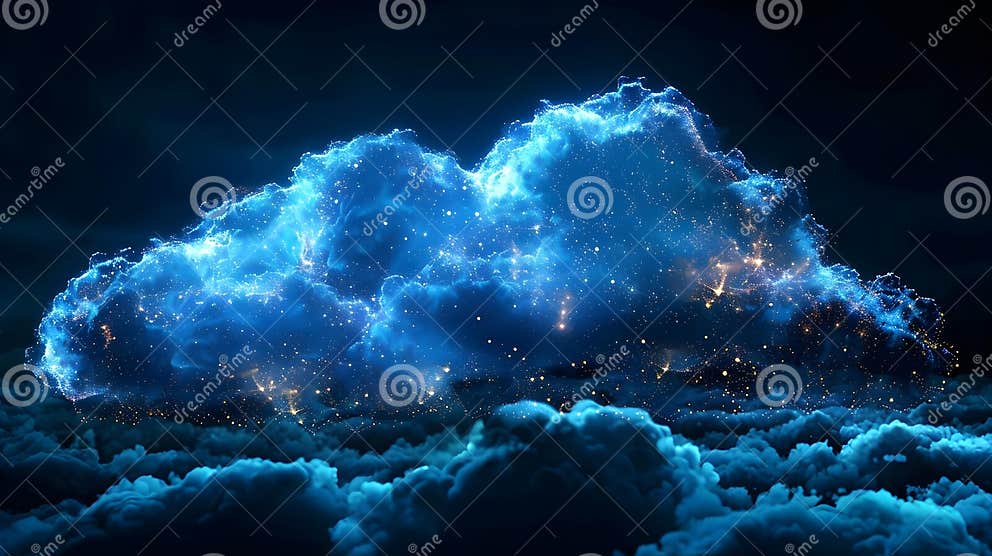 Securing the Cloud: Encryption As the Universe S Whisper. Concept Cloud ...