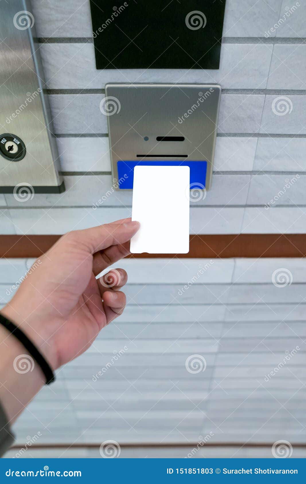 Securing Lift or Elevator Access Control, Man S Hand is Holding a Key ...
