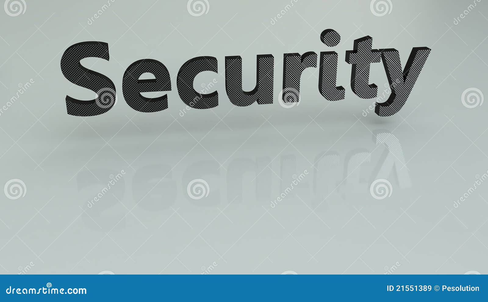 Security 3D text stock illustration. Illustration of internet - 21551389