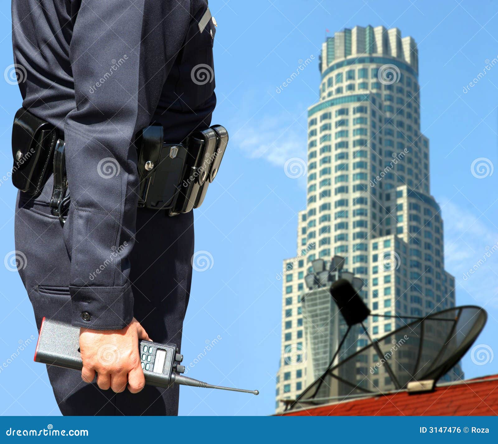 Security Agent Surveillance Stock Photo - Image of safeguard, angeles ...