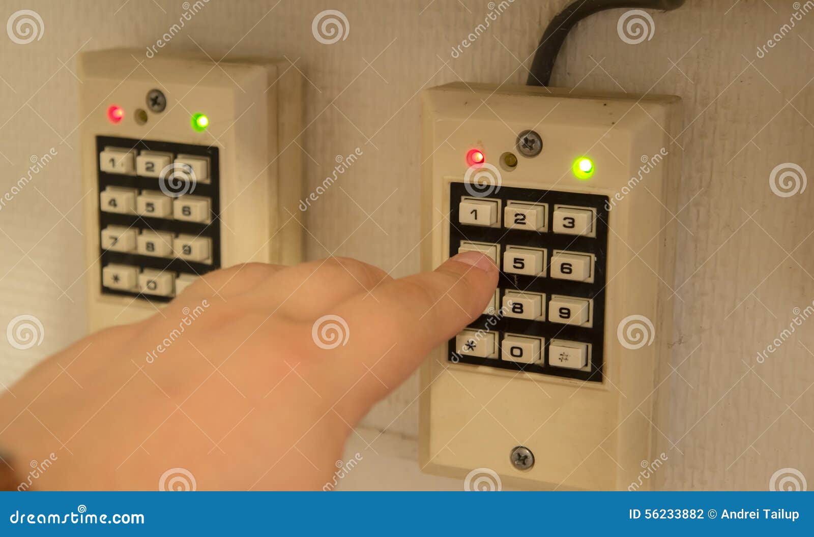 Security alarm system stock photo. Image of device, fire - 56233882