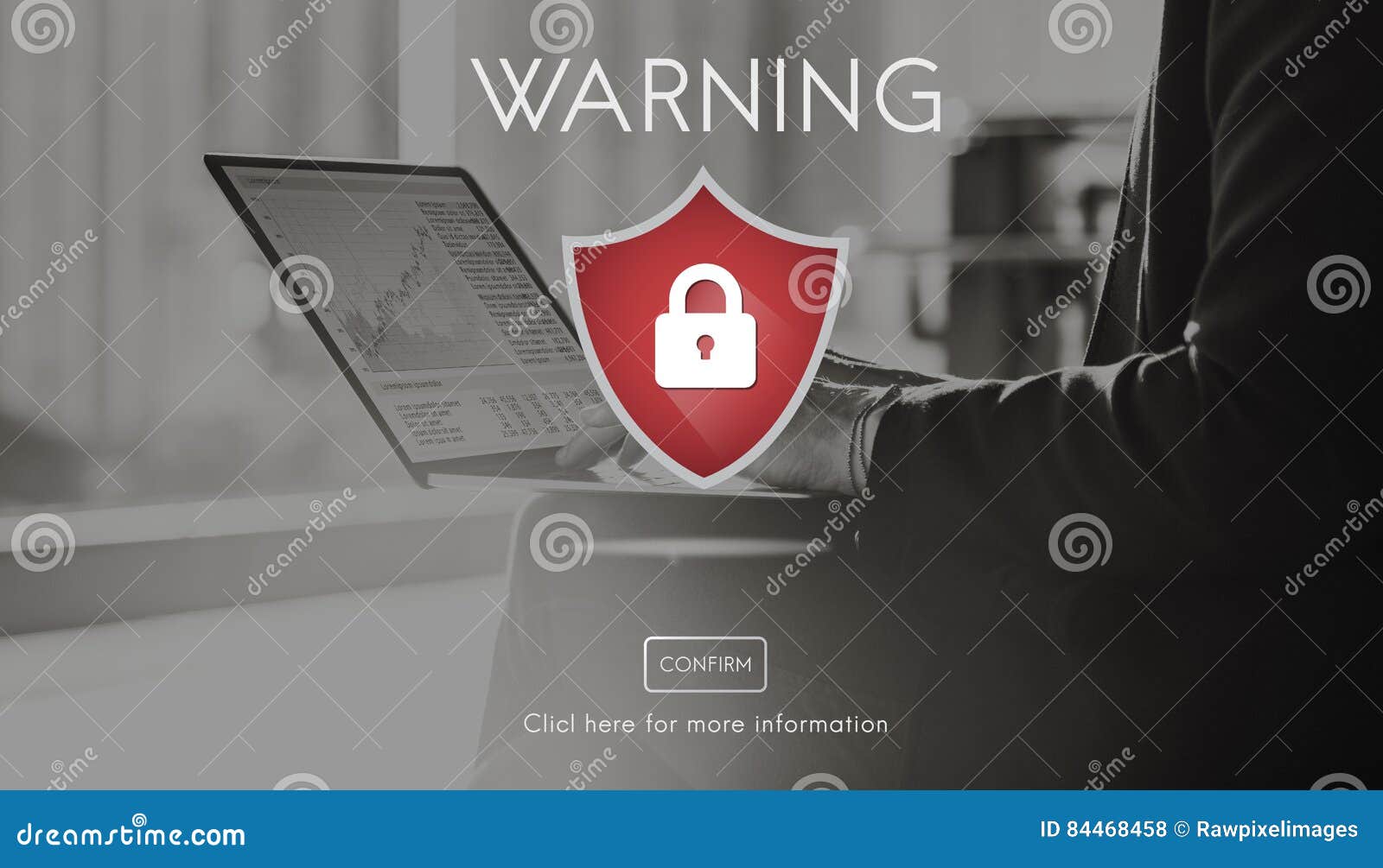 Security Alert Caution Beware Attention Sign Concept Stock Photo ...