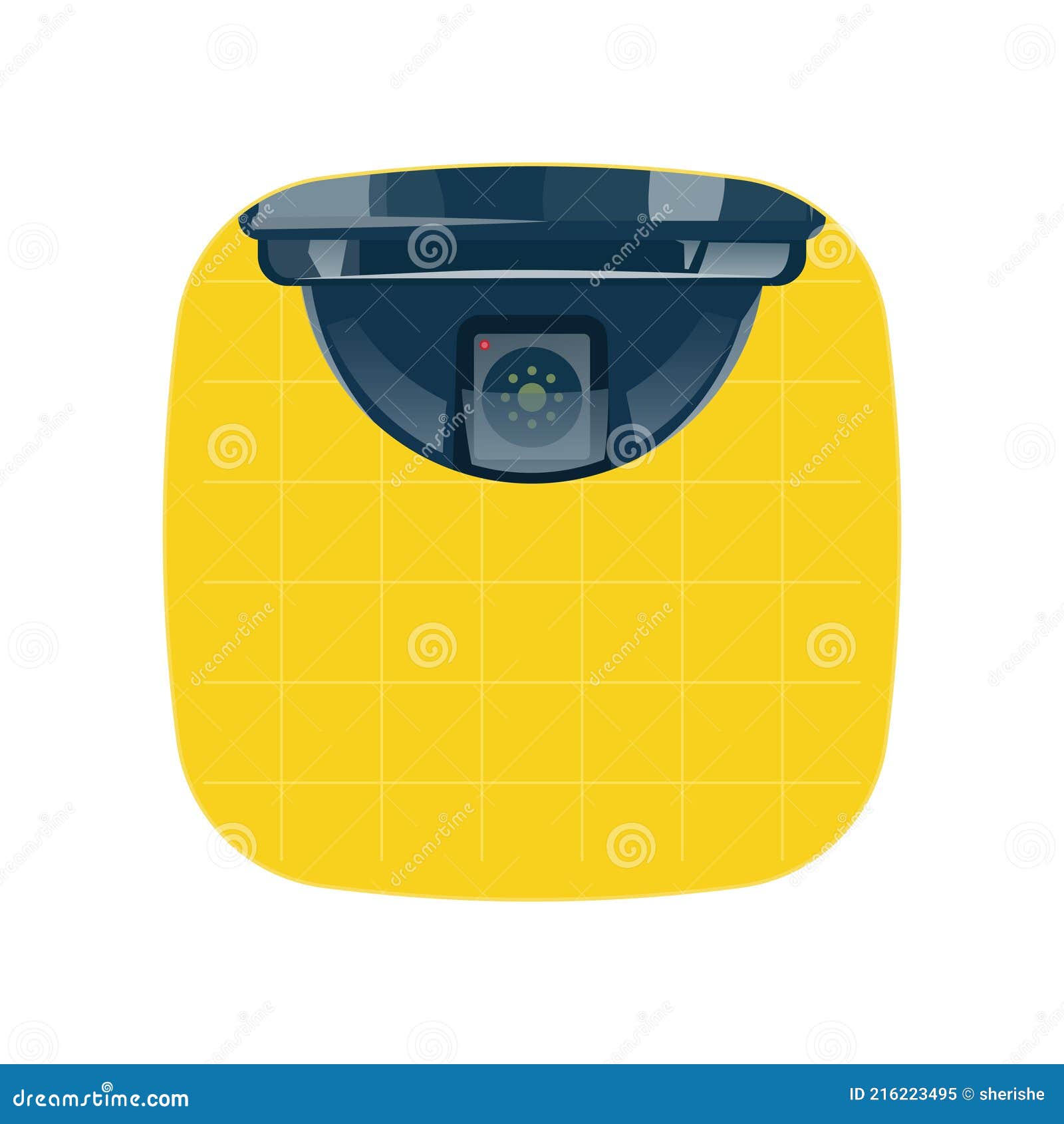 App Icon, Security Tracking System, Overhead Security Camera Stock ...