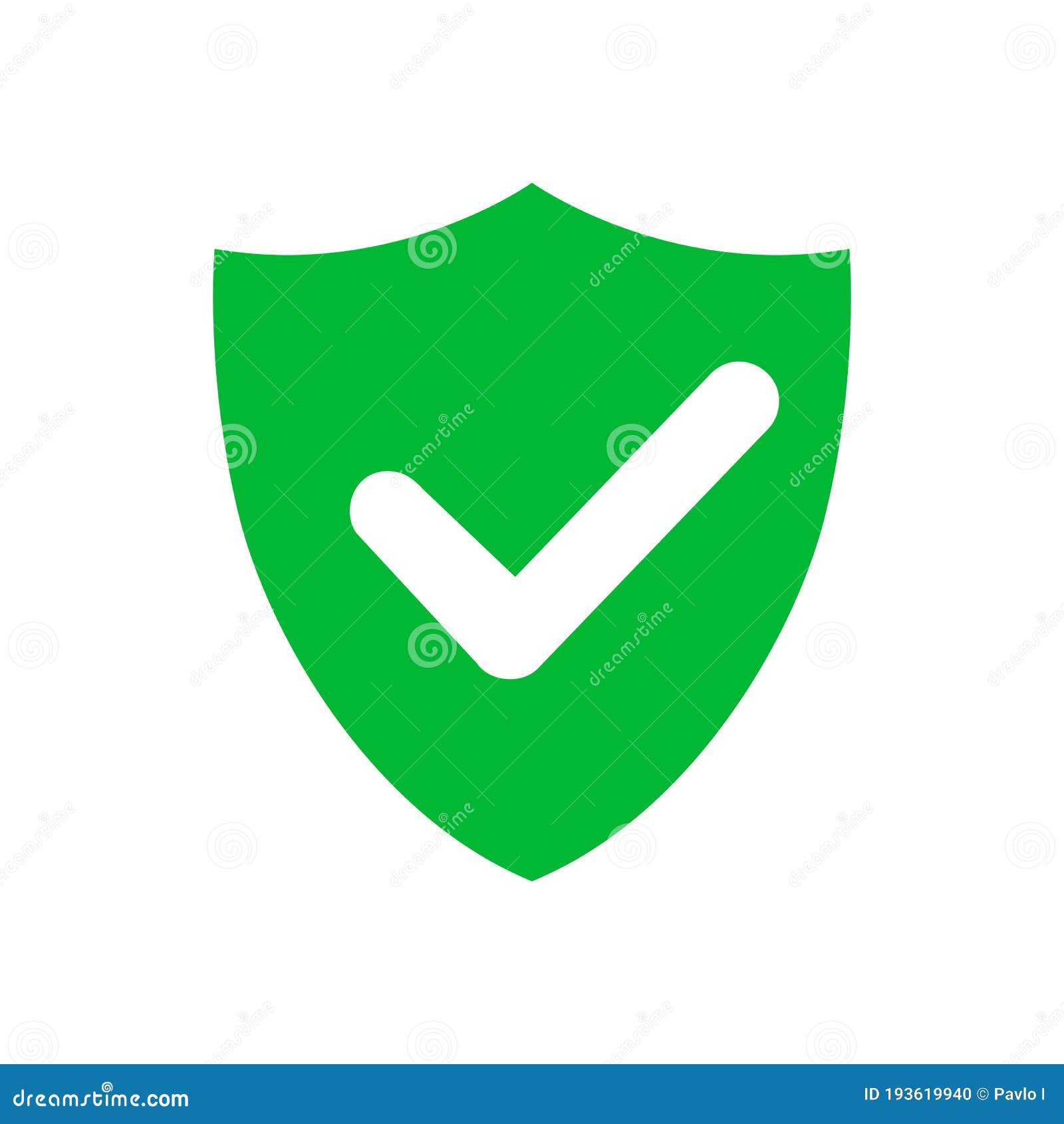 Security Approval Check Icon. Digital Protection and Security Data ...