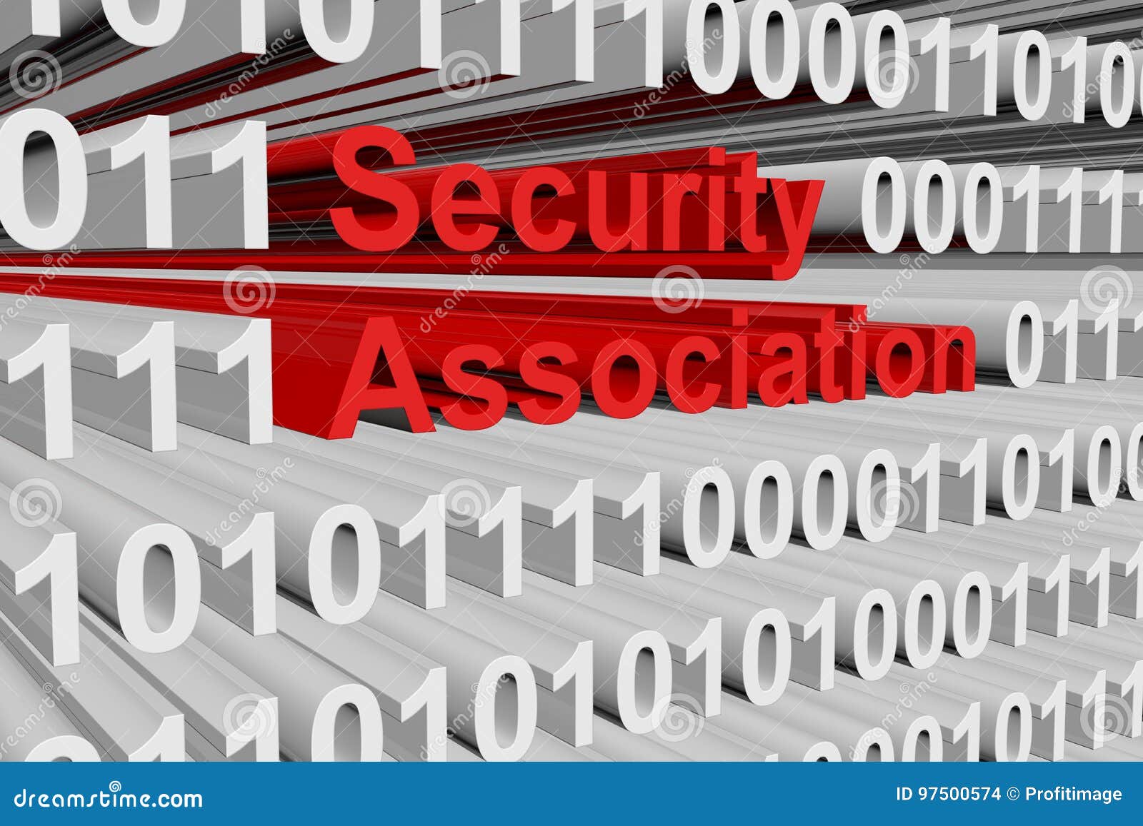 Security association stock illustration. Illustration of tech - 97500574