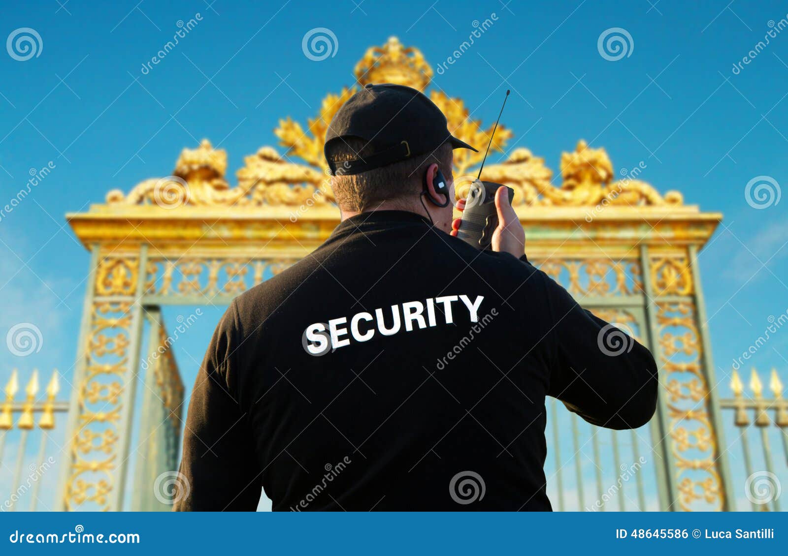 Security stock photo. Image of front, uniform, safety - 48645586