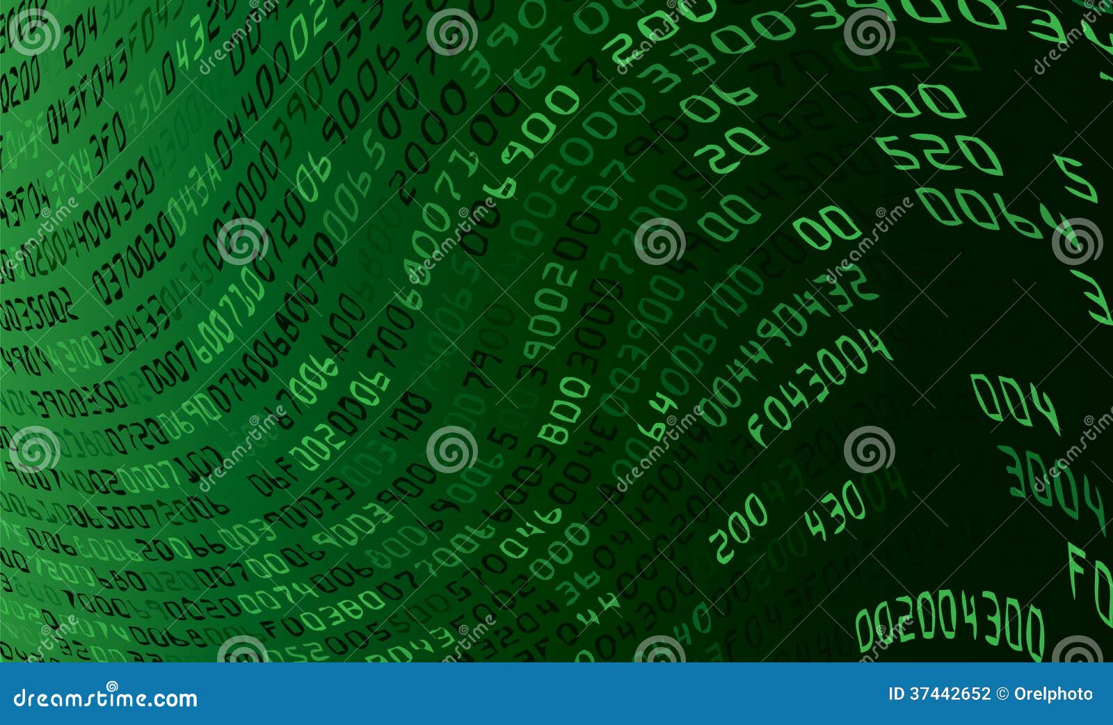 Security Background with HEX-code Stock Vector - Illustration of ...