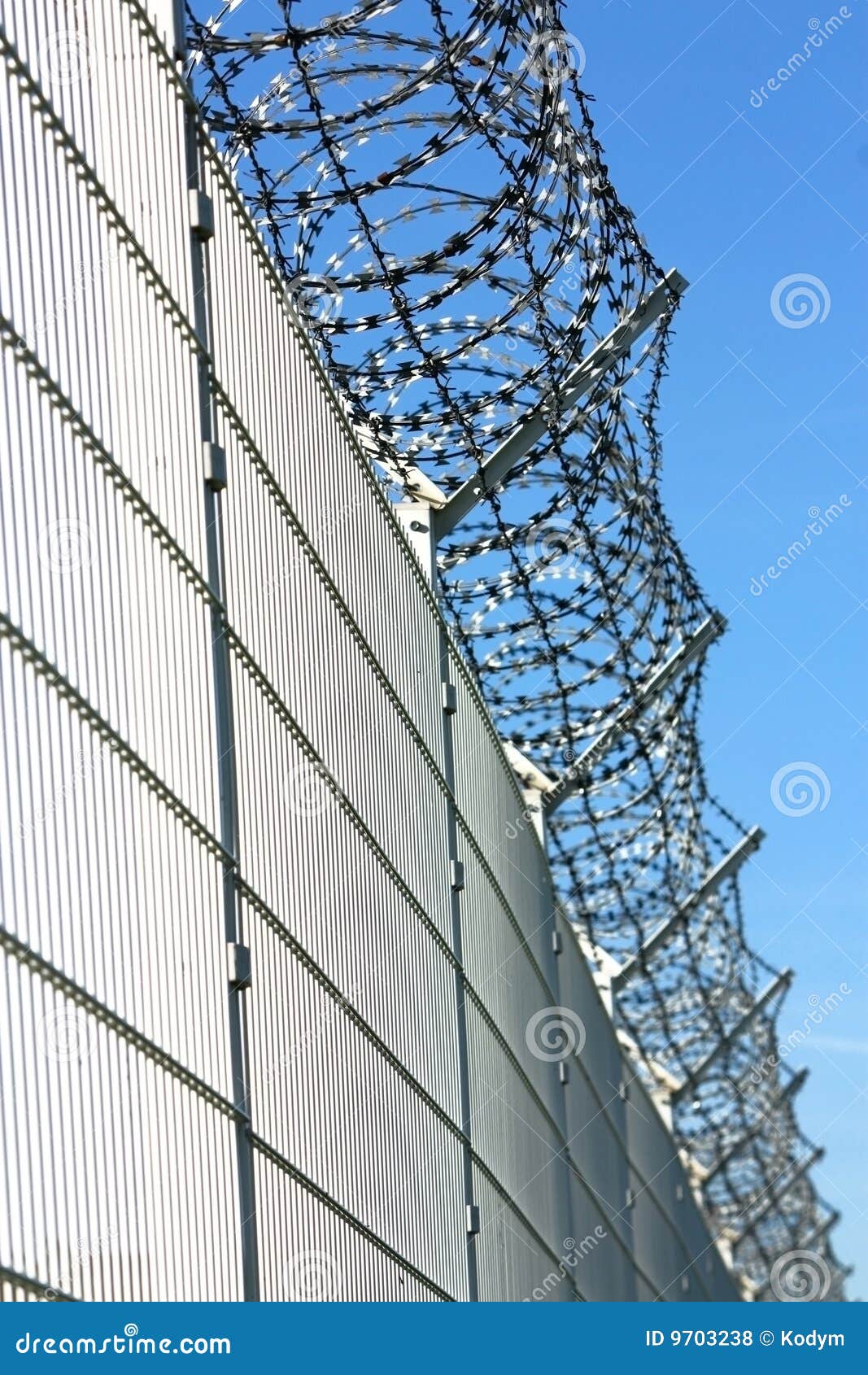 Barbed Fence Stock Photography | CartoonDealer.com #24340100