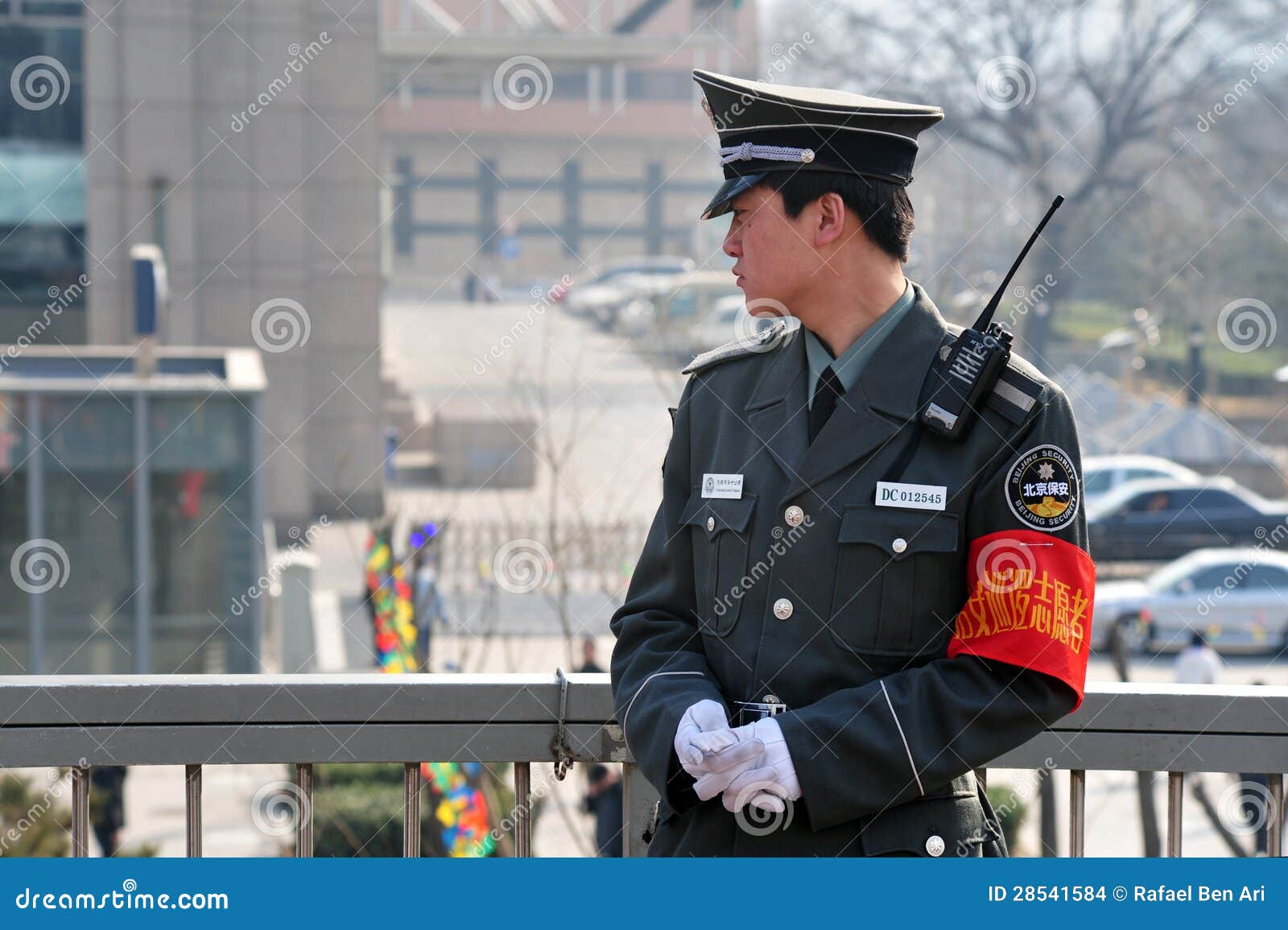 Security in Beijing China editorial stock image. Image of international ...