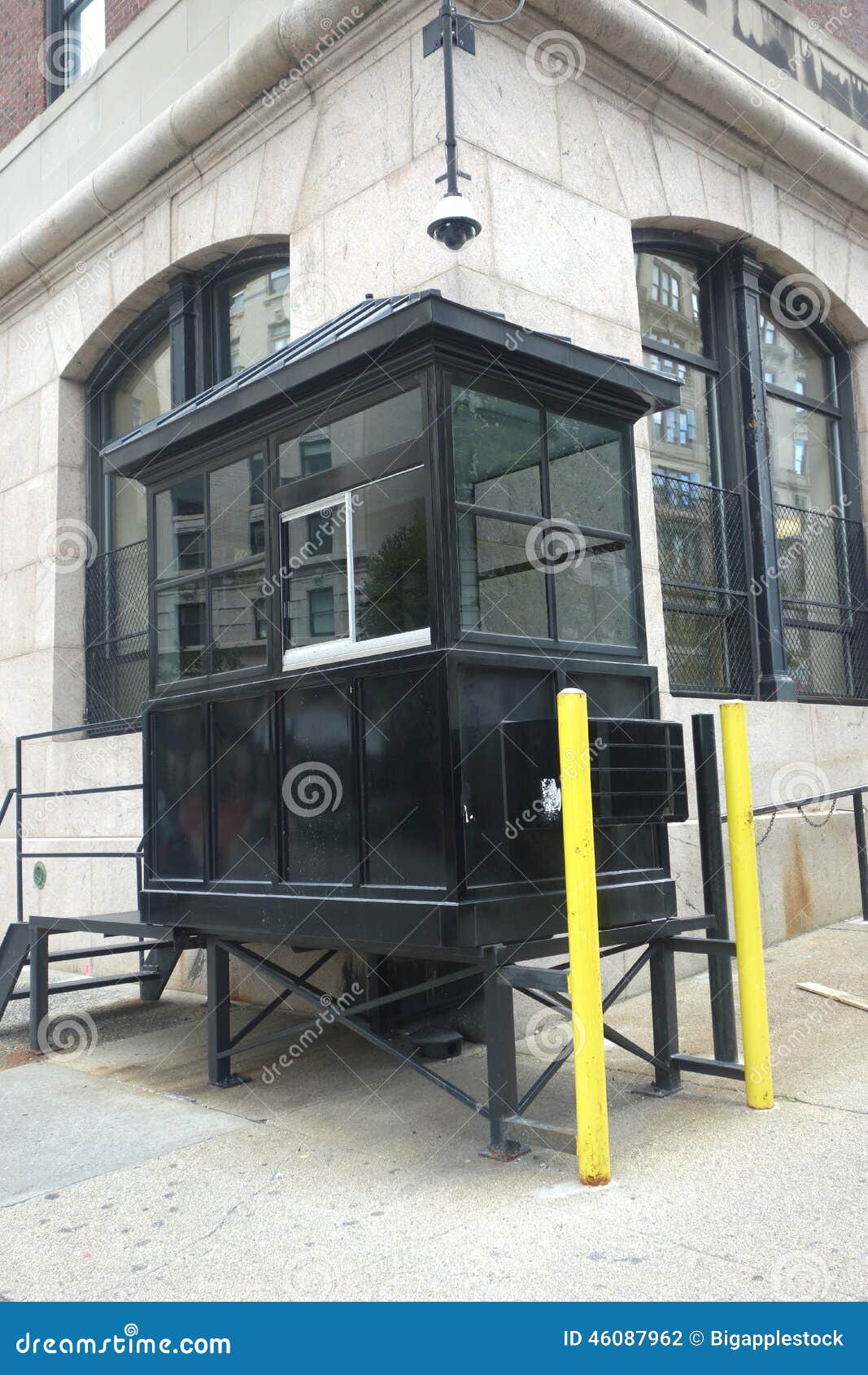 Security Booth stock photo. Image of private, security - 46087962