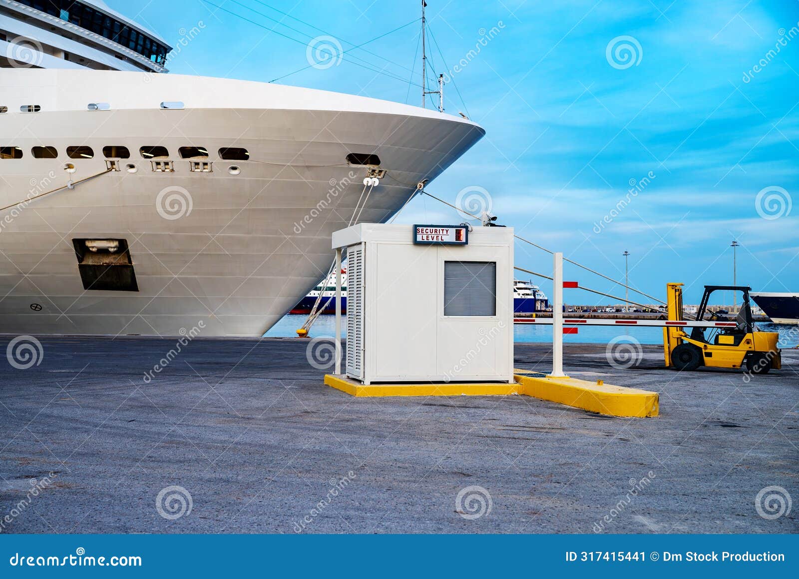 Security booth stock image. Image of safety, terminal - 317415441