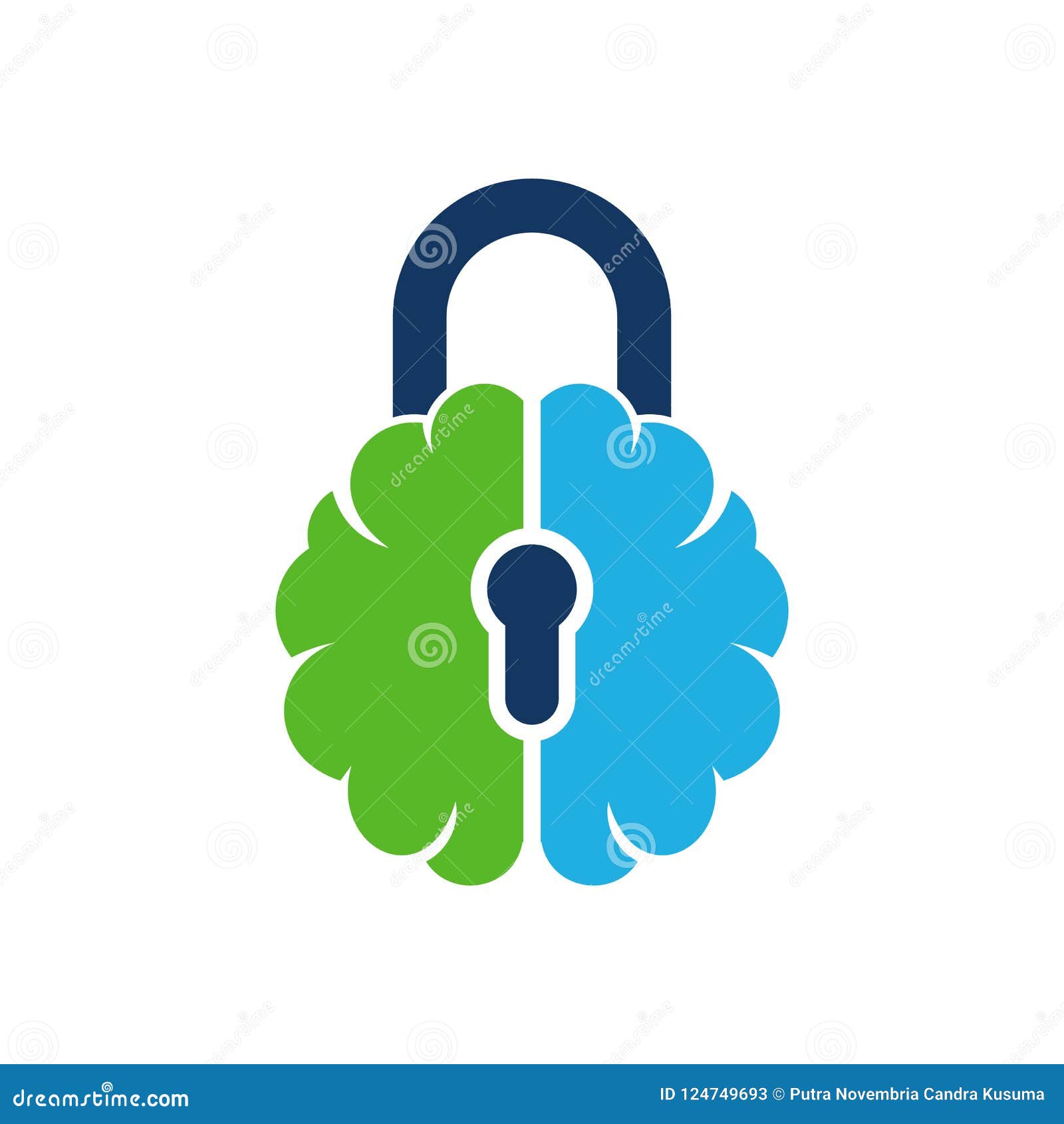 Security Brain Logo Icon Design Stock Vector - Illustration of icon ...