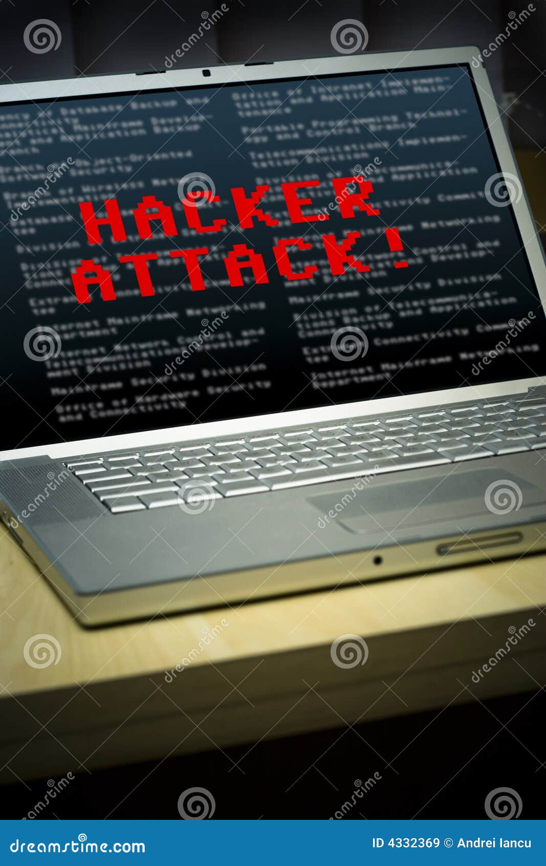 Security breach stock image. Image of notebook, computer - 4332369