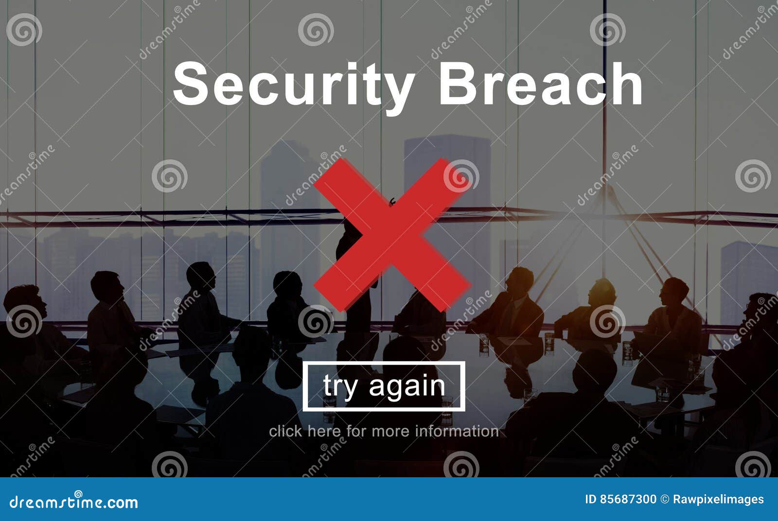Security Breach Risk Dangerous Hacking Concept Stock Photo - Image of ...