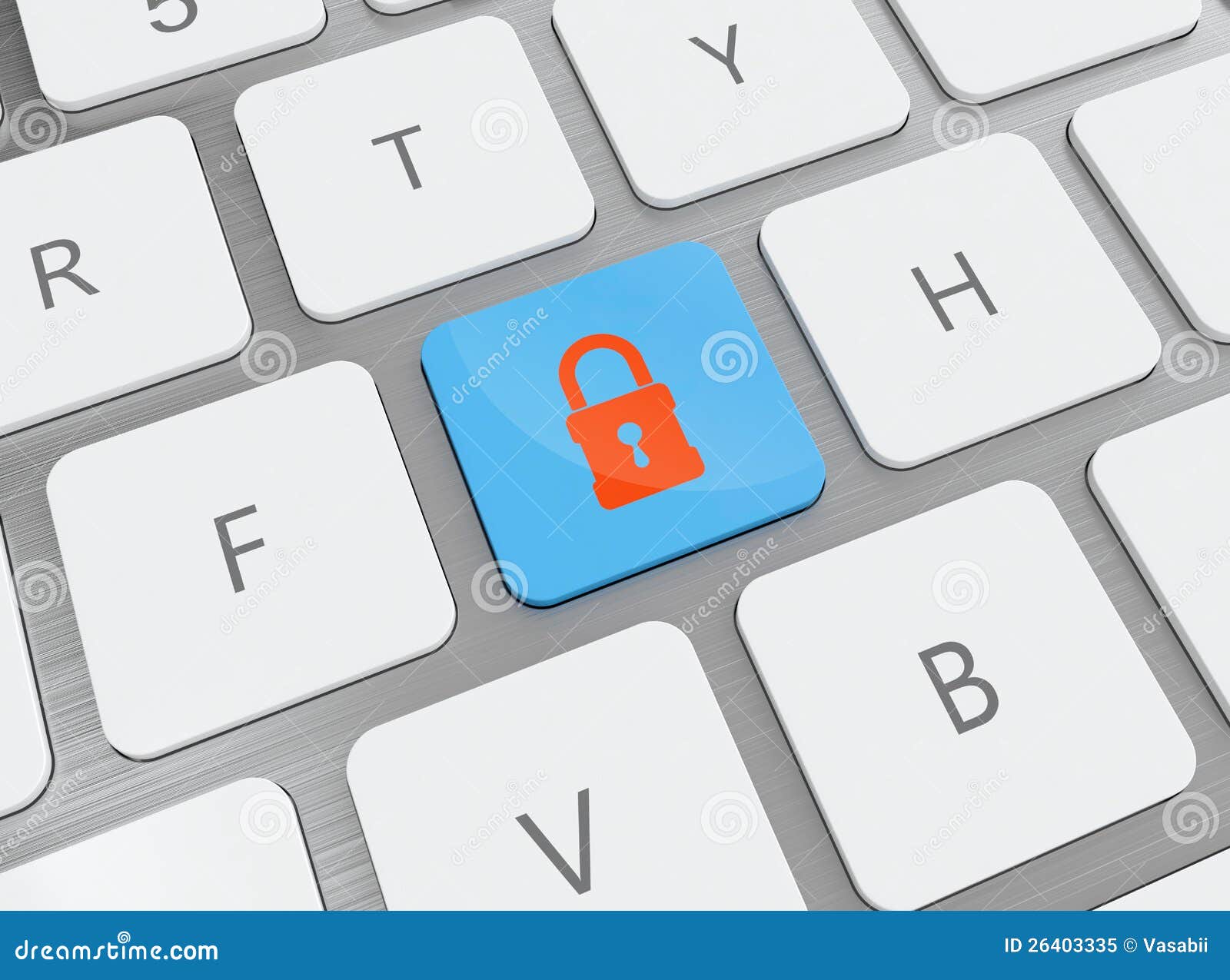 Security button stock illustration. Illustration of computer - 26403335