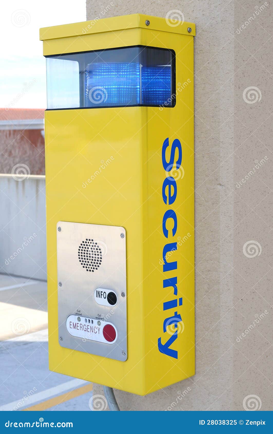 Security call box stock image. Image of rescue, communication - 28038325