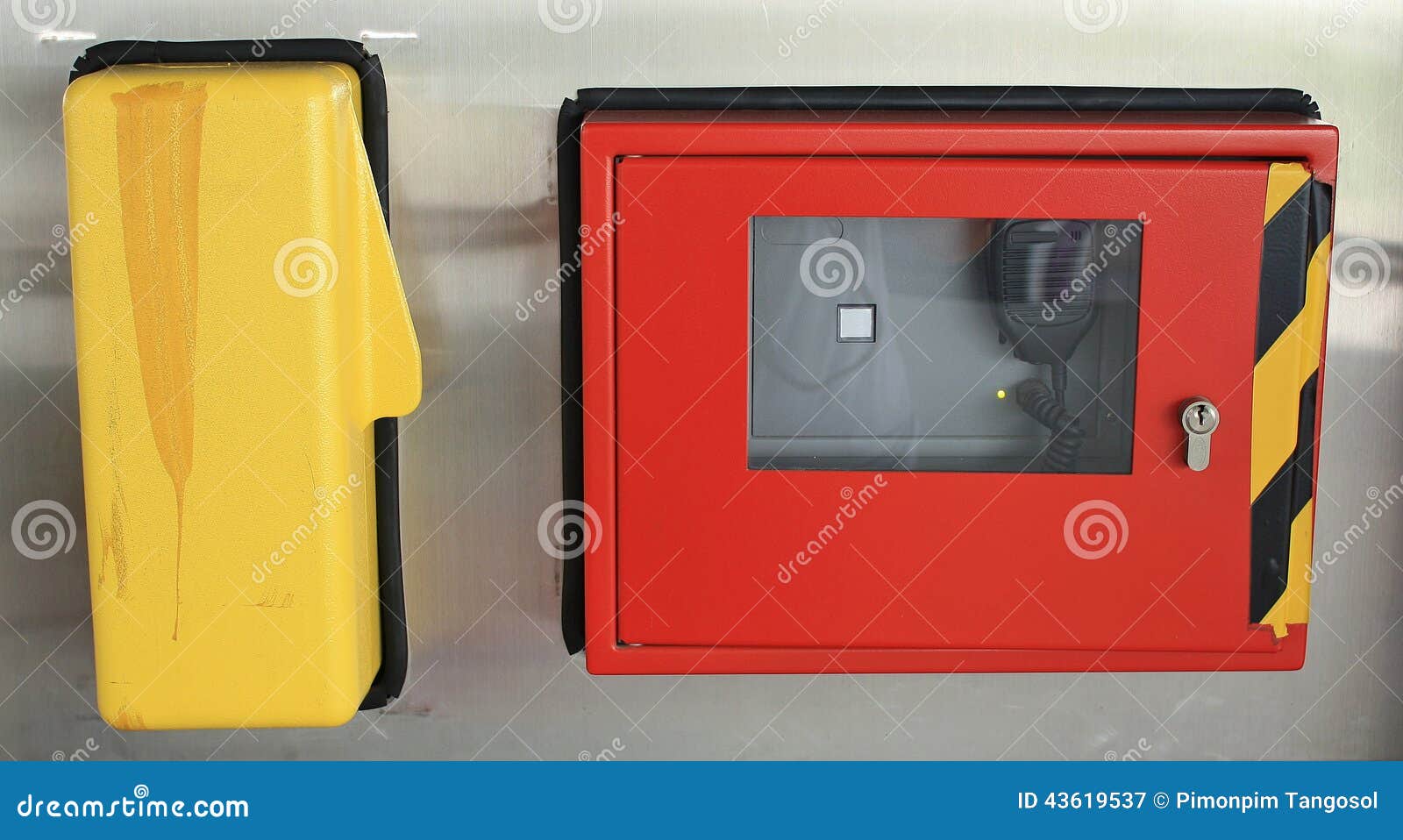 Security call box stock image. Image of danger, emergency - 43619537