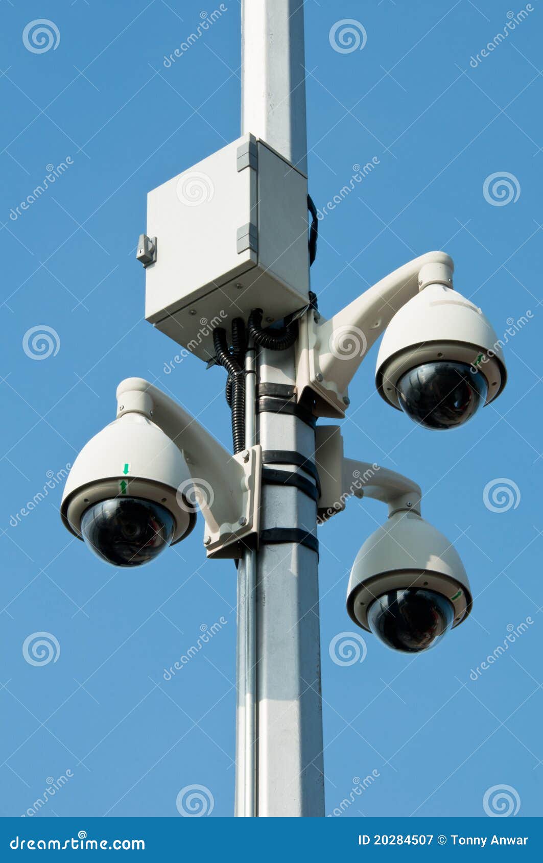 Security Camera stock image. Image of protection, lamp - 20284507