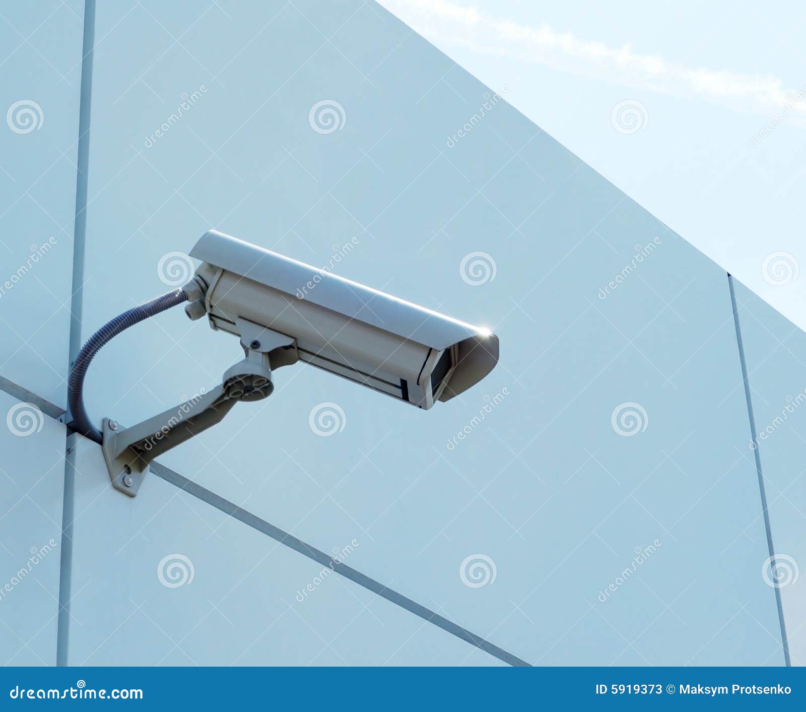 Security camera stock image. Image of secrecy, modern - 5919373
