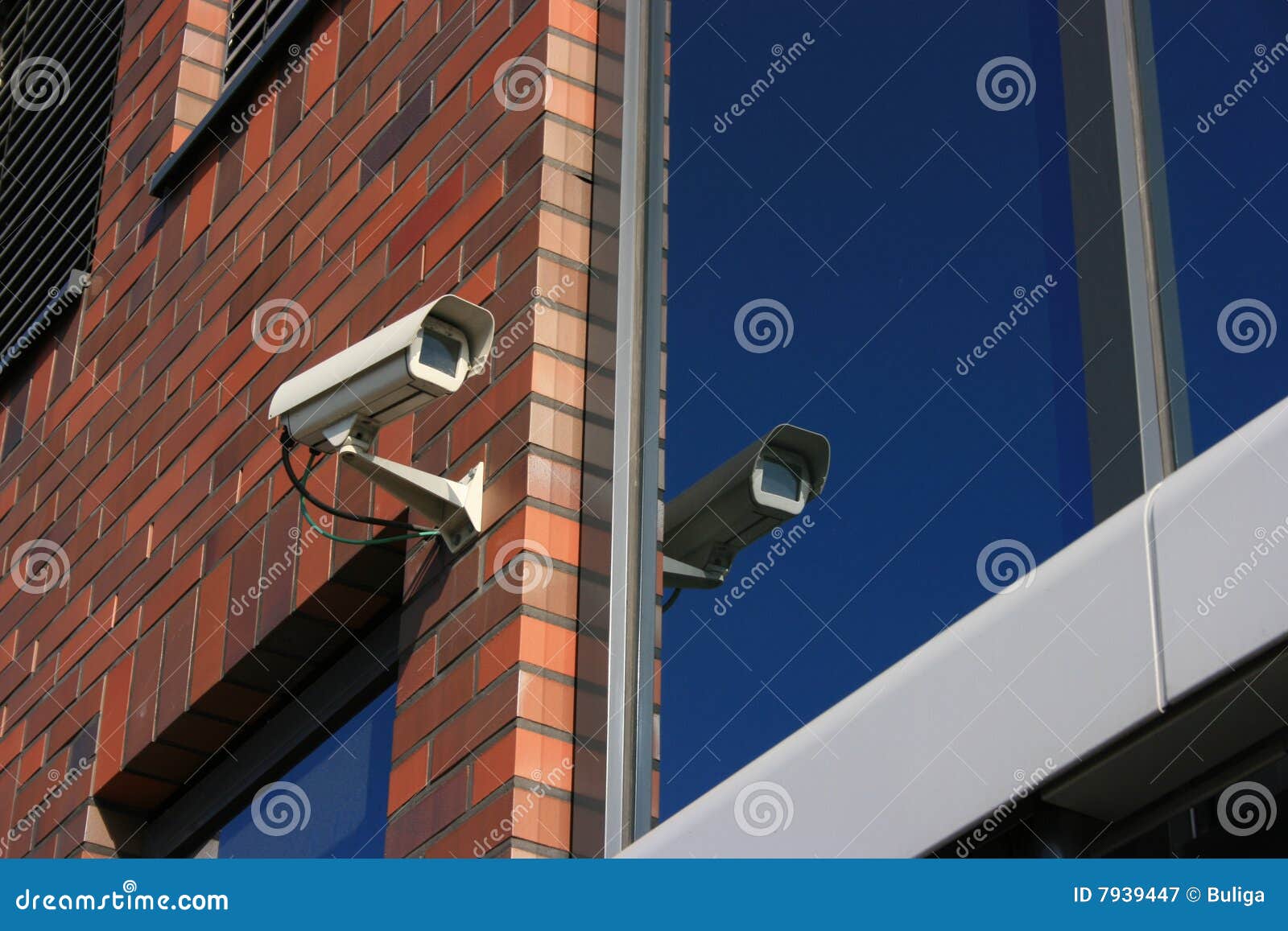 Security camera stock image. Image of video, reflection - 7939447