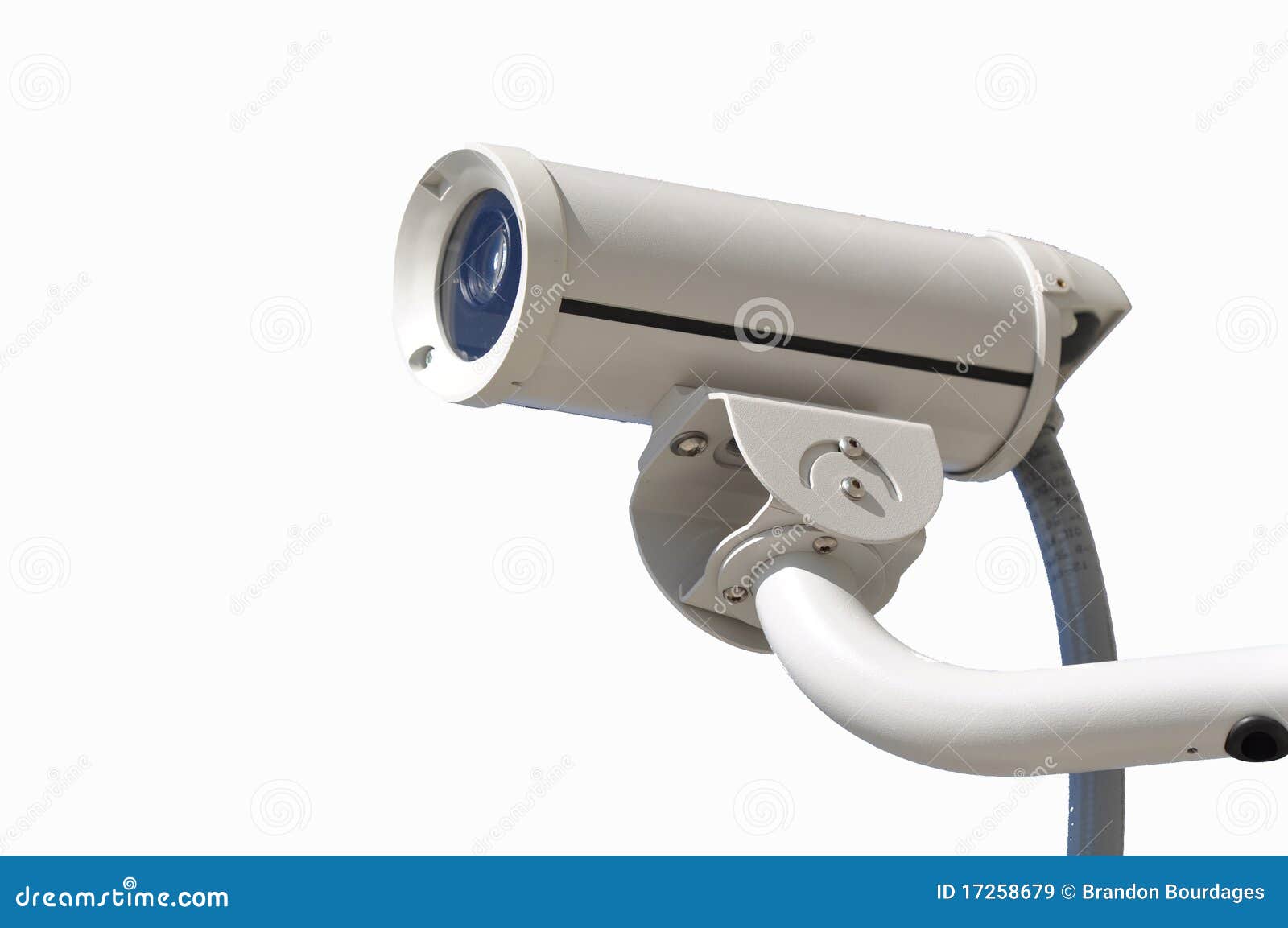 Security Camera on Building Stock Image - Image of private, safety ...