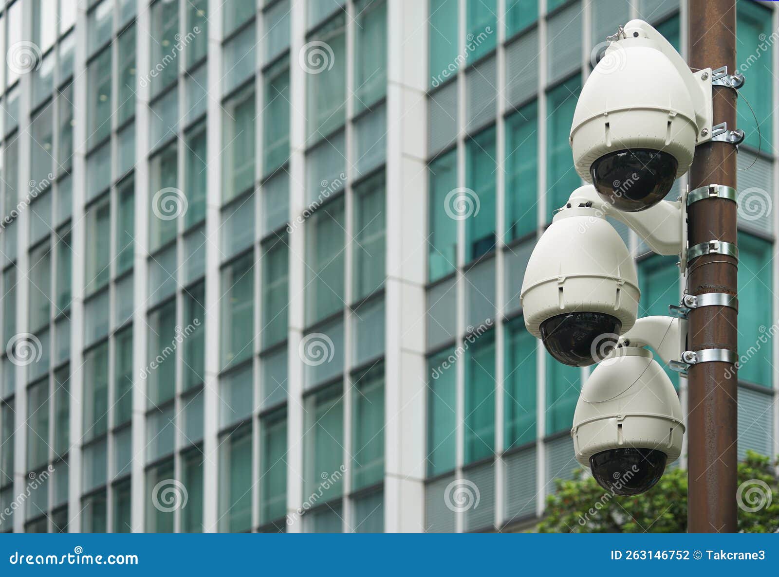 Security camera stock photo. Image of building, camera - 263146752