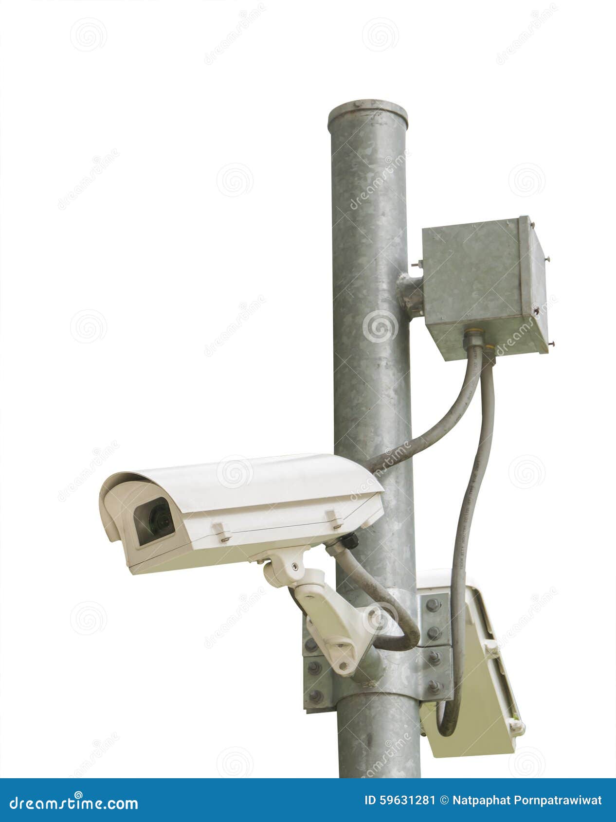 Security Camera or CCTV Camera 2 Stock Image - Image of equipment ...