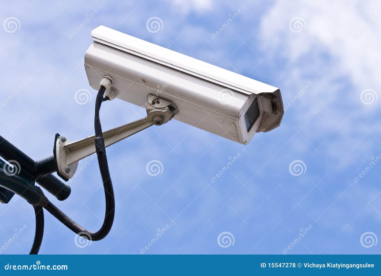 Security Camera, closeup stock photo. Image of optical - 15547278