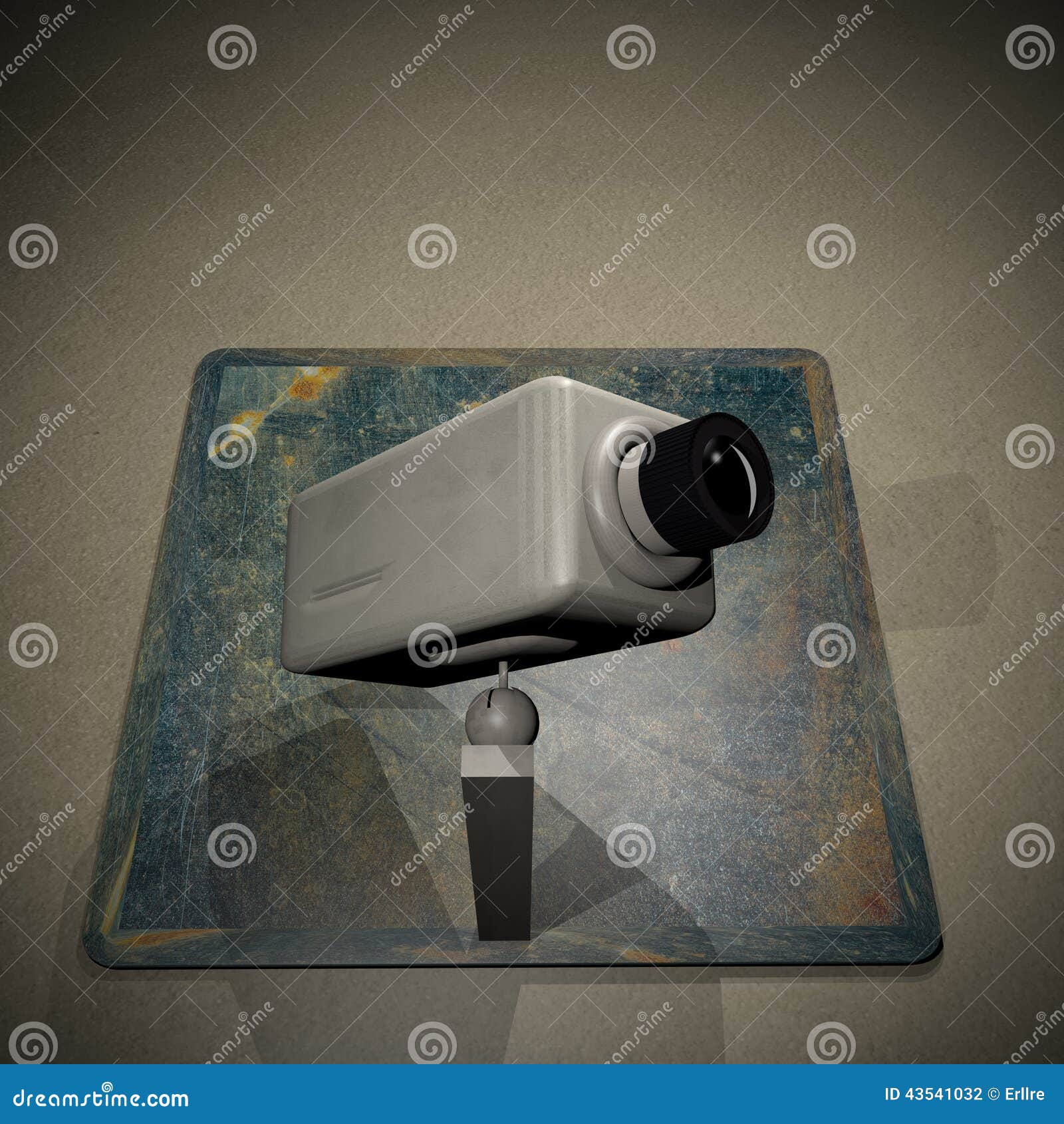Security camera stock illustration. Illustration of view - 43541032