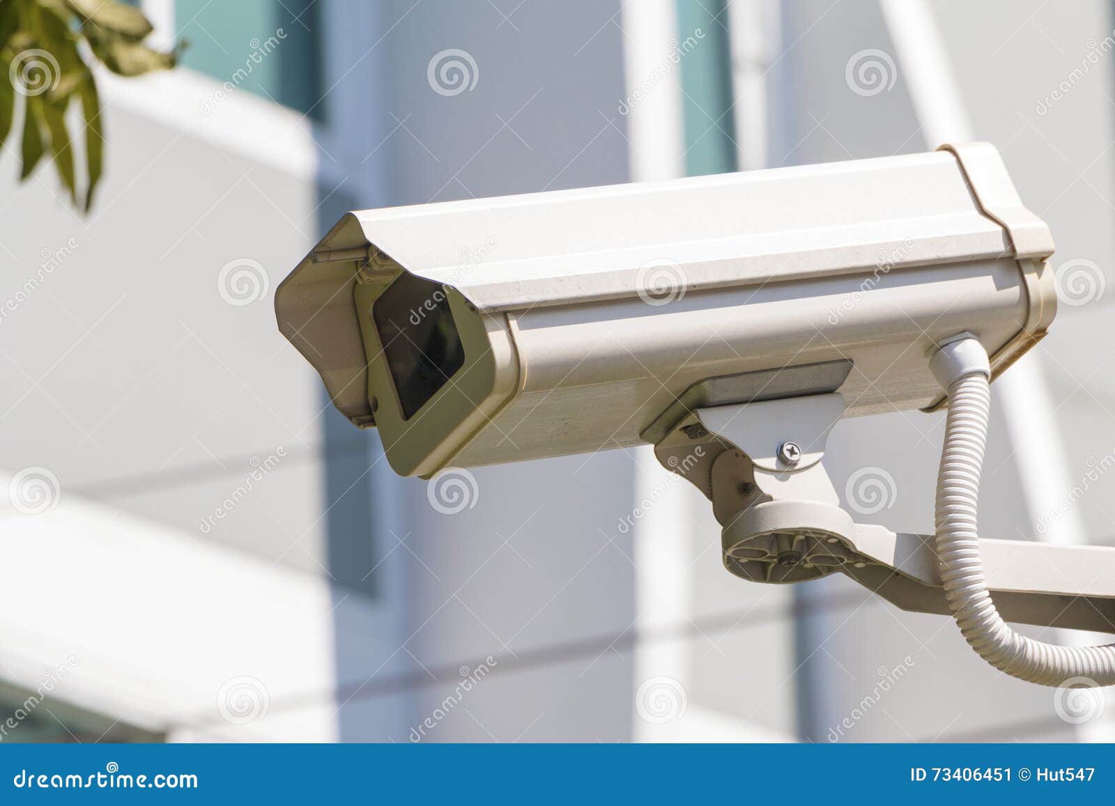 Security Camera Detects the Movement Stock Image - Image of electronic ...