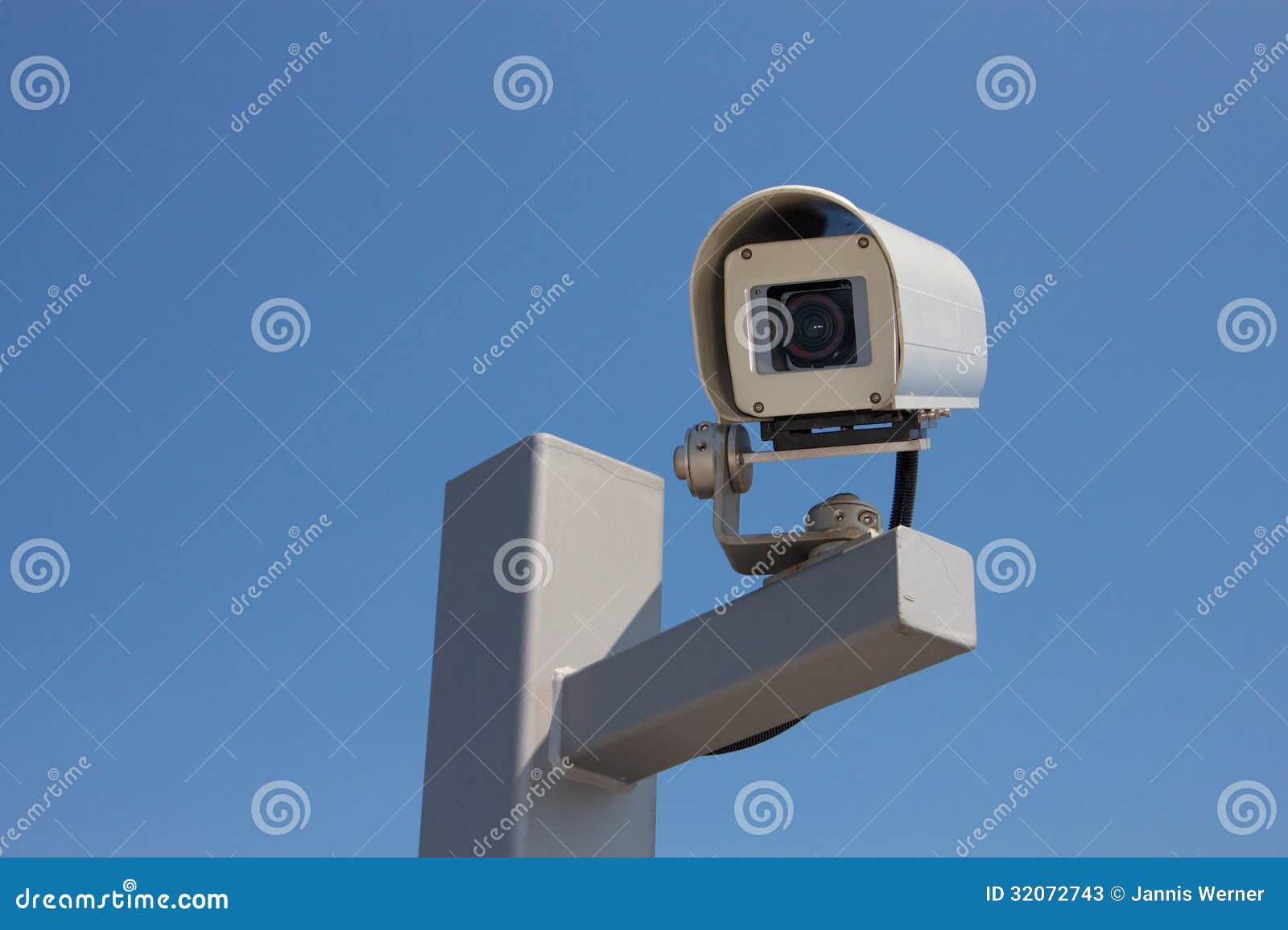Security Camera Facing Left Stock Image - Image of facing, security ...