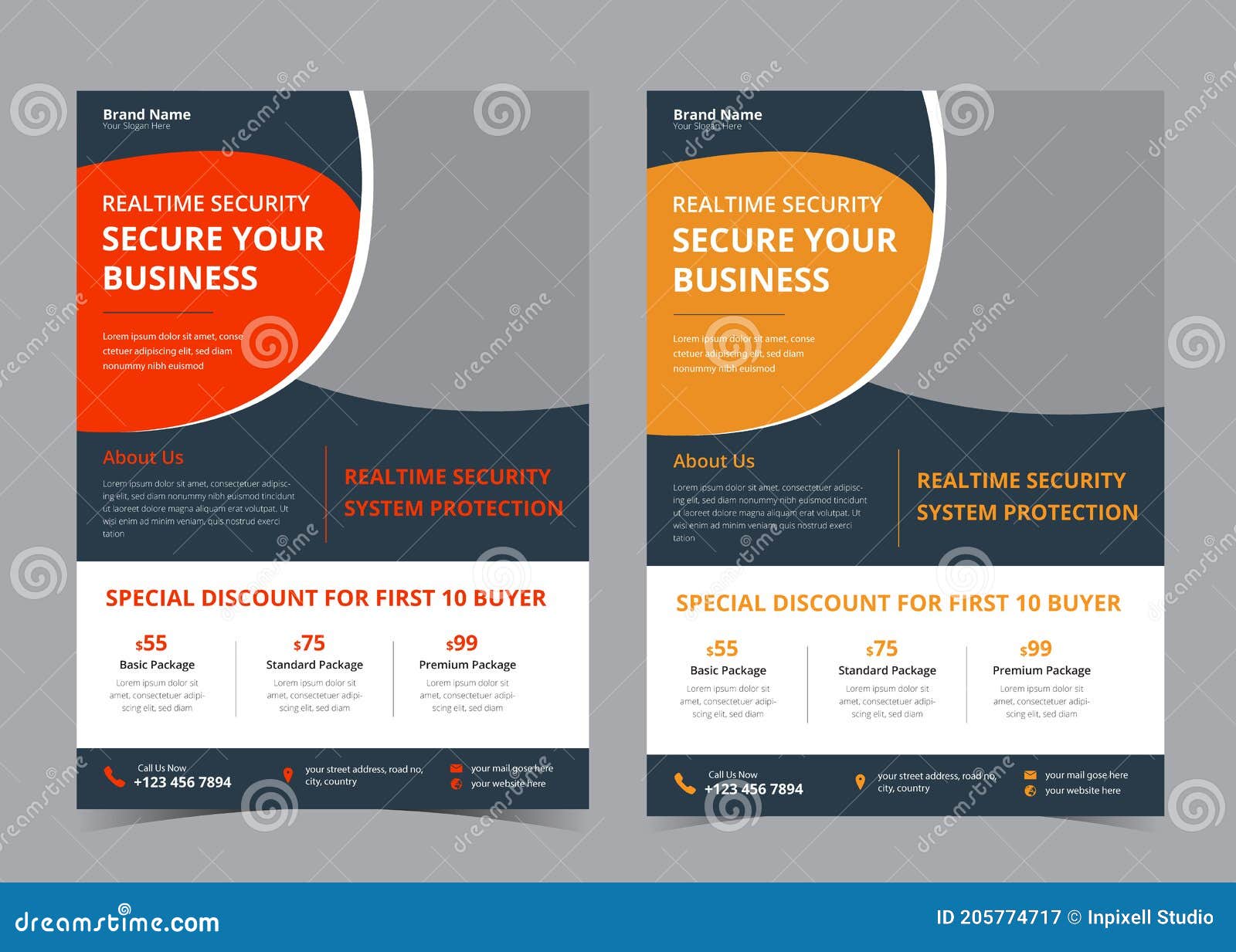 Security Camera Flyer. Cctv Promotion Flyer. Surveillance Camera ...