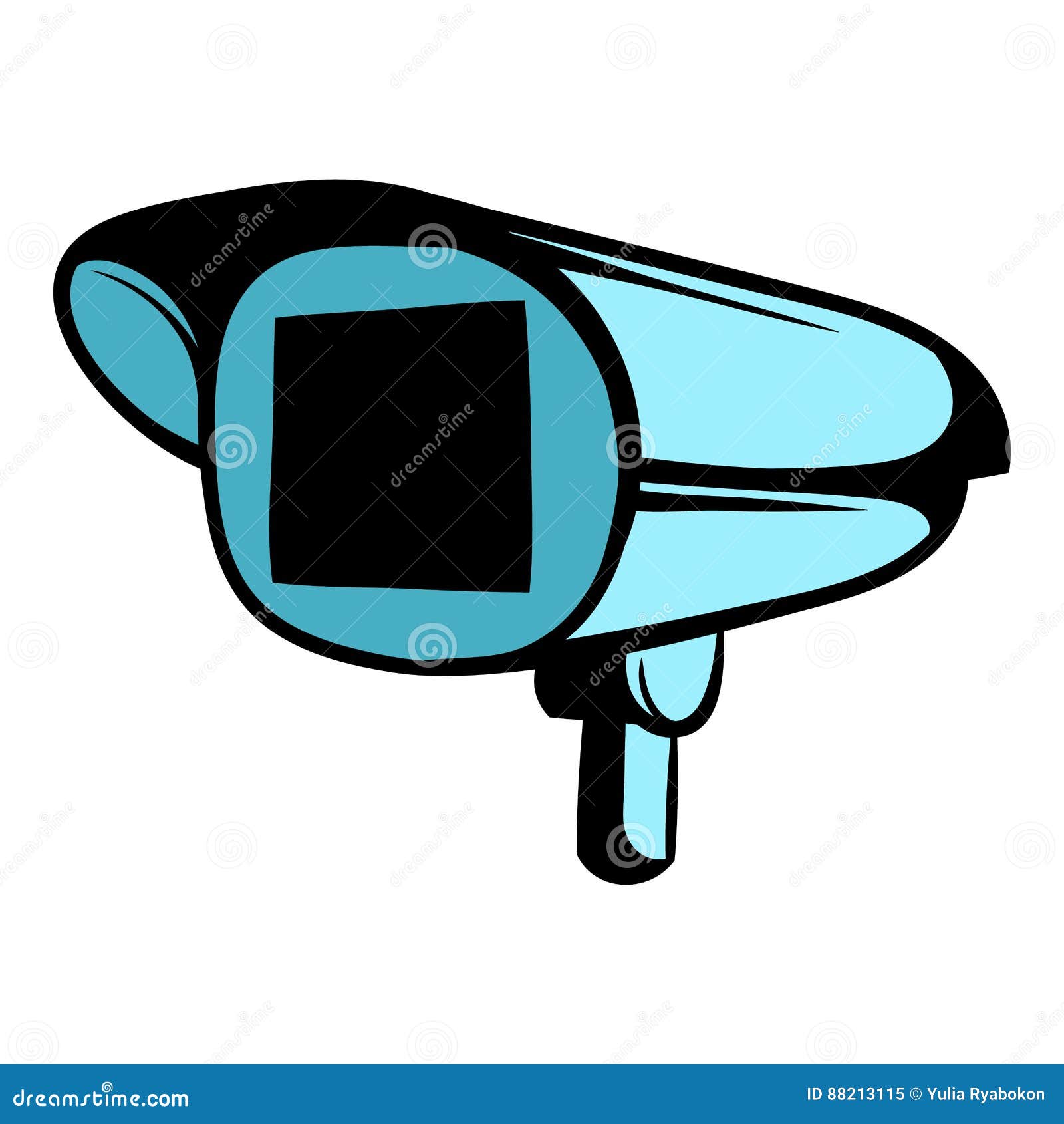 Security Camera Icon Cartoon | CartoonDealer.com #88213115