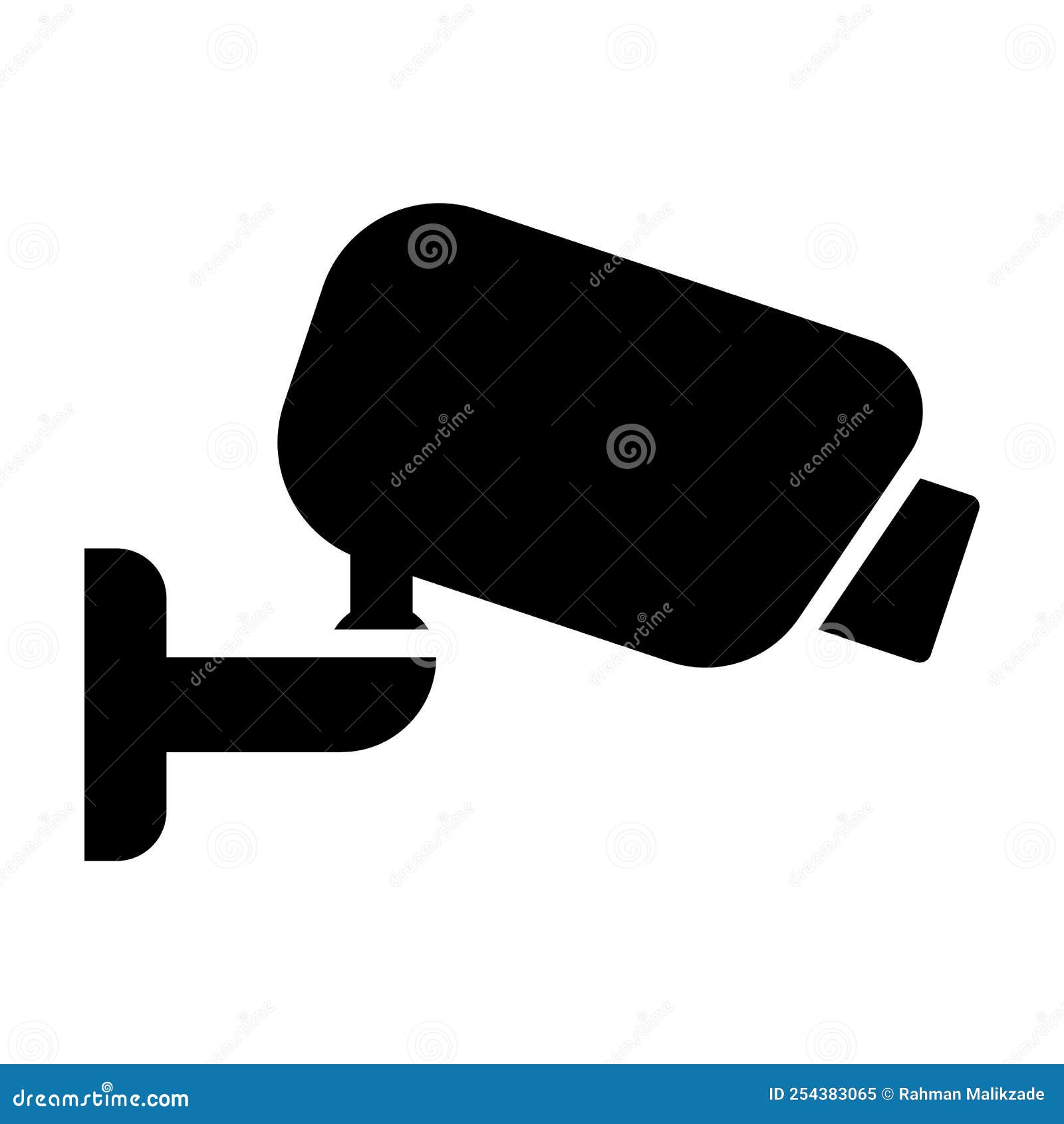 Security Camera Icon. Fixed CCTV, Video Surveillance Vector ...