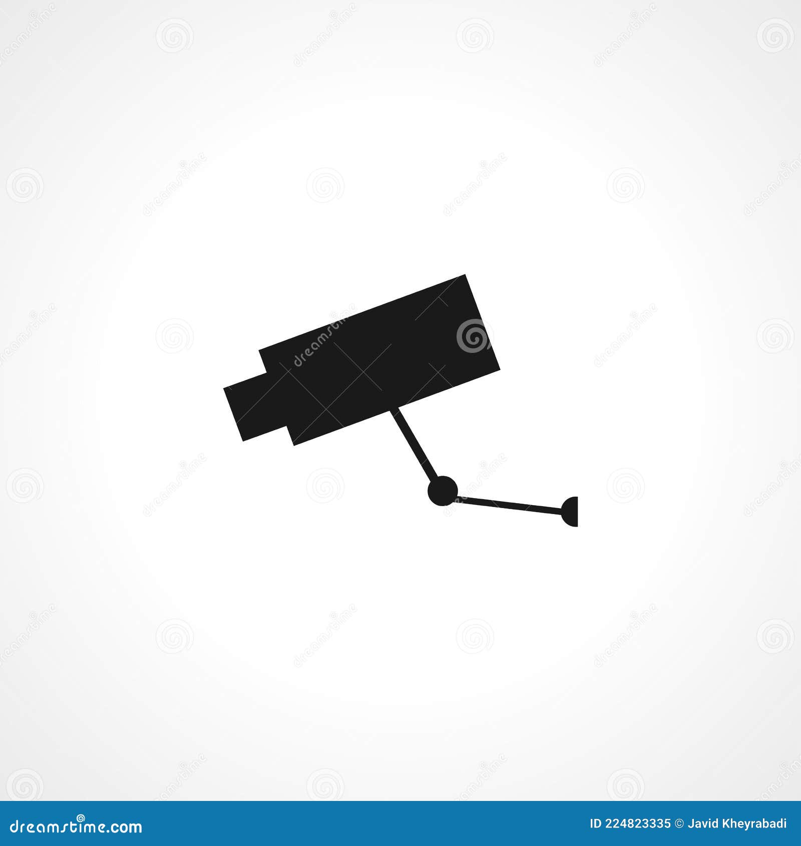 Security Camera Icon. Security Camera Isolated Vector Icon Stock Vector ...