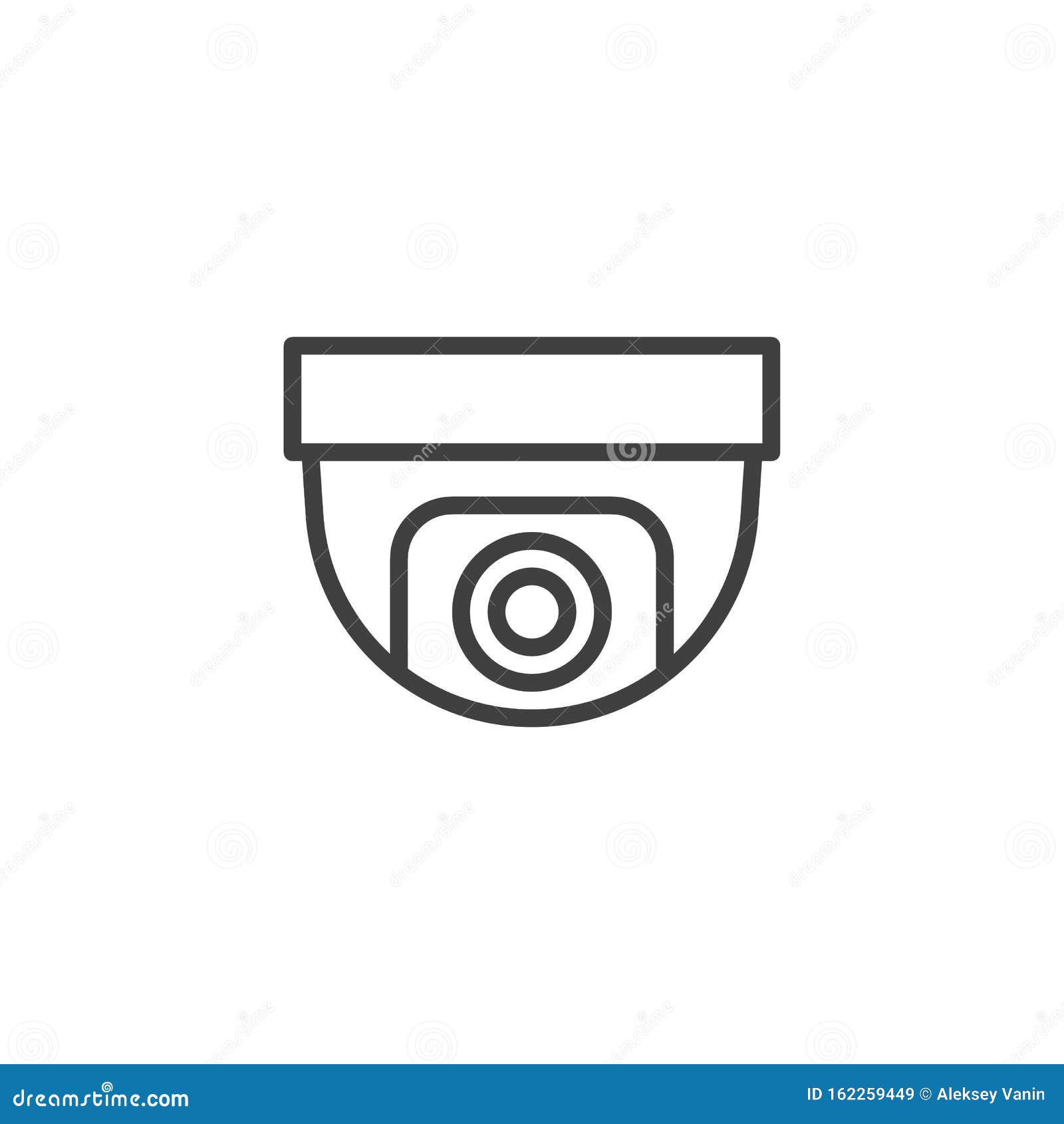 Security camera line icon stock vector. Illustration of graphics ... Security camera line icon stock vector. Illustration of graphics ...