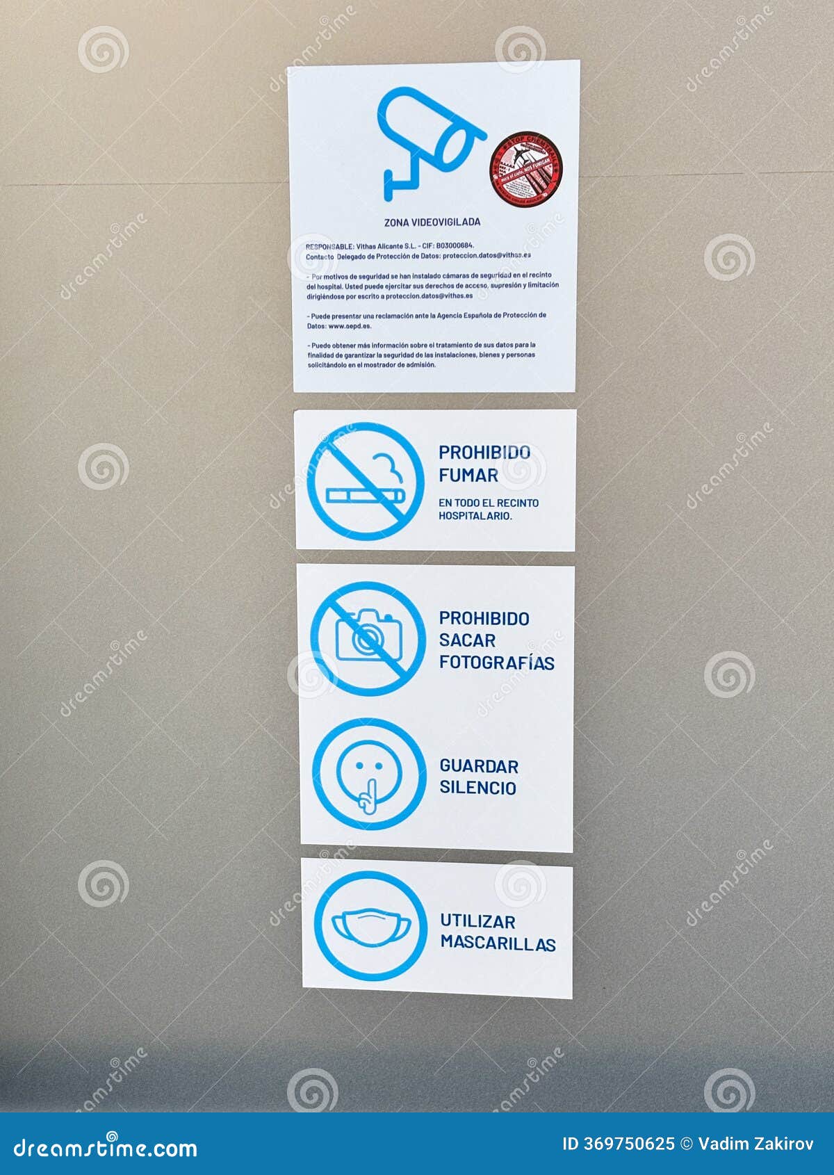 Set Of Prohibited Activities When Visiting Museum. Royalty-Free Stock ...