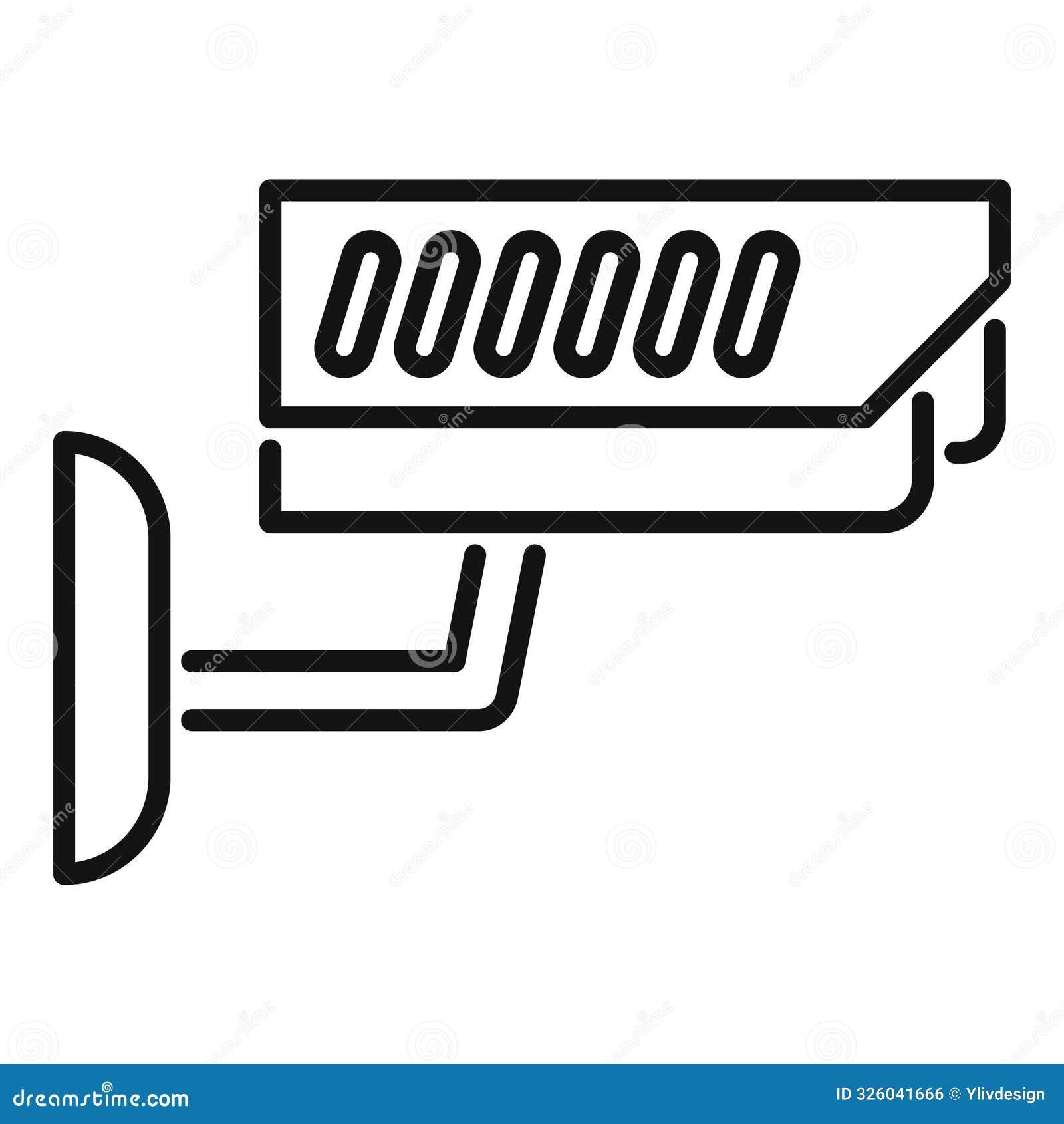 Security Camera Providing Constant Surveillance and Protection Stock ...