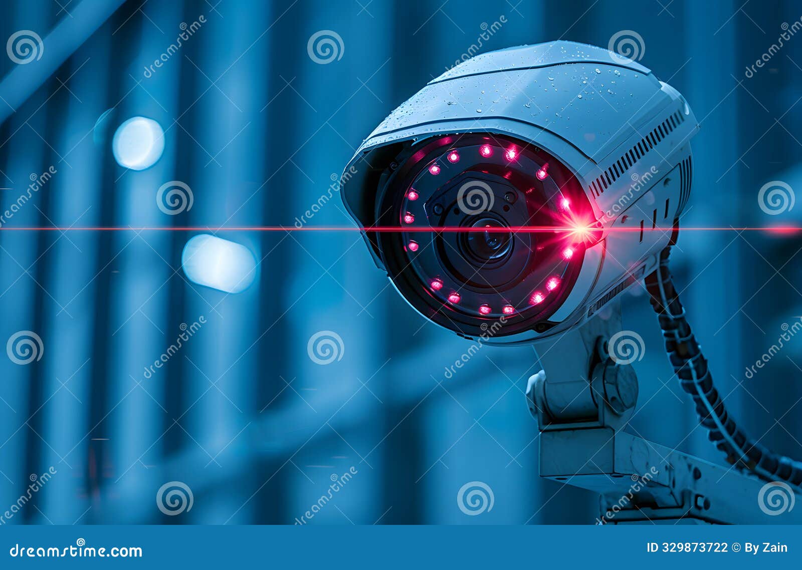 Security Camera with Red Light Flashing,security Surveillance Privacy ...