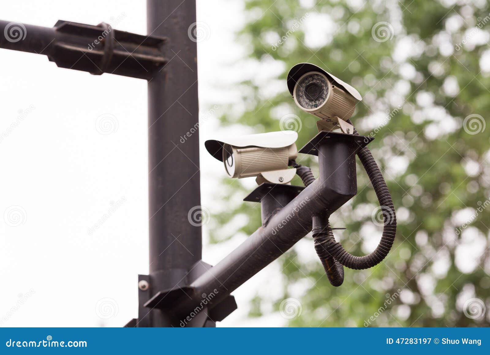 Security Camera stock image. Image of guarding, building - 47283197