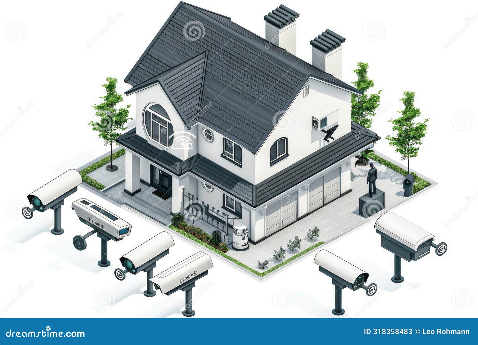 Security Camera Systems with Light Controls Manage Recording Access ...