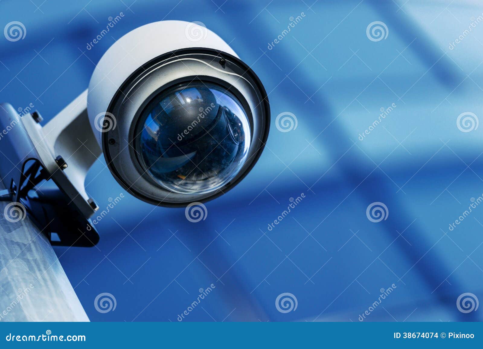 Security Camera and Urban Video Stock Photo - Image of protection ...