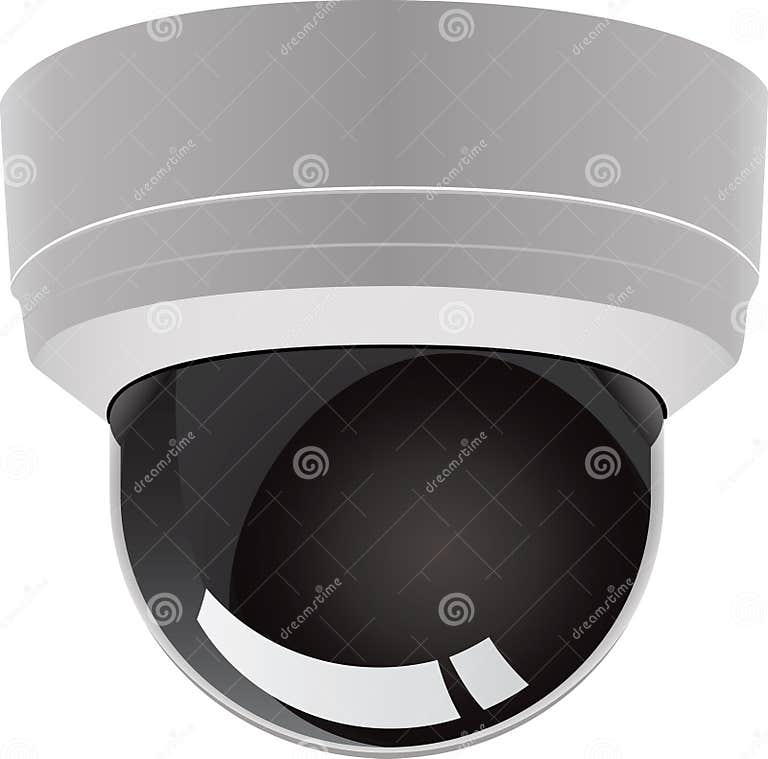 Security camera vector stock vector. Illustration of lens - 9580840