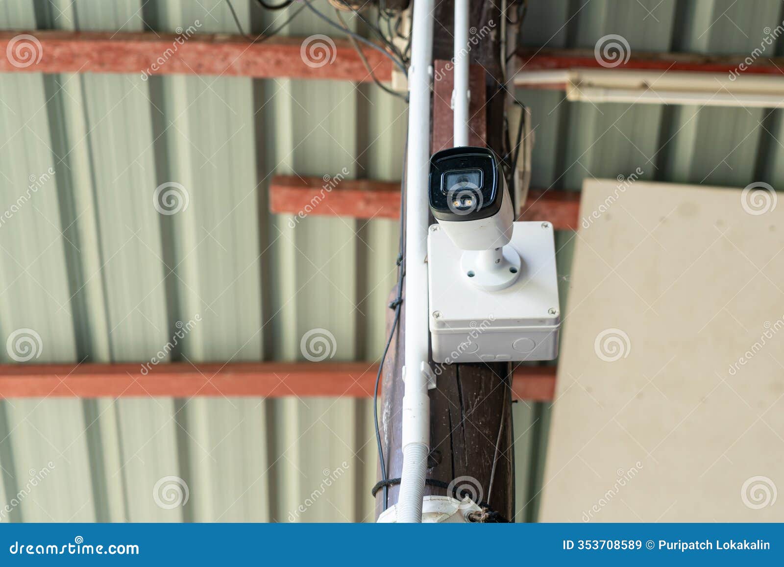 Security Camera stock image. Image of equipment, plastic - 353708589