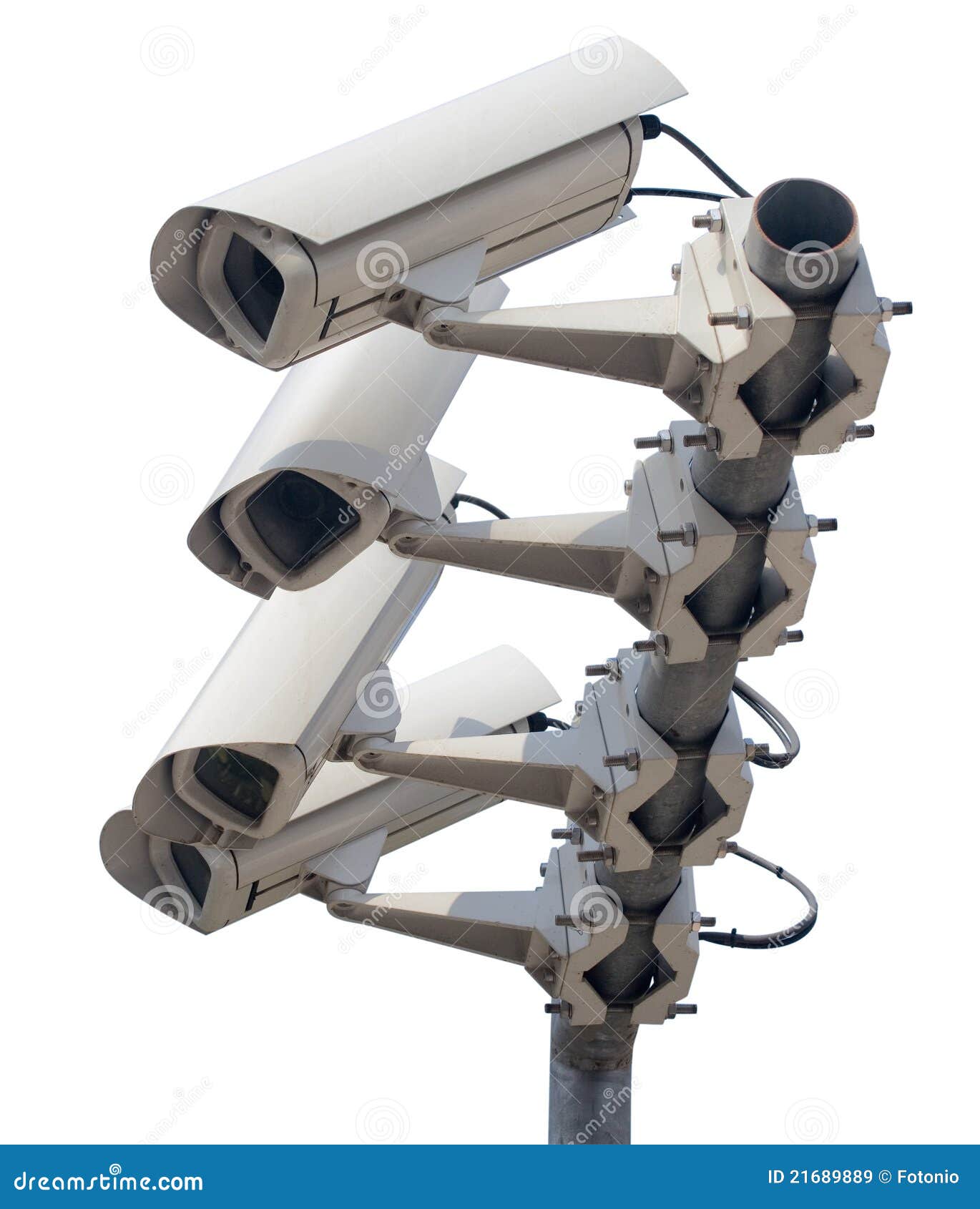 Security Cameras stock image. Image of away, looking - 21689889