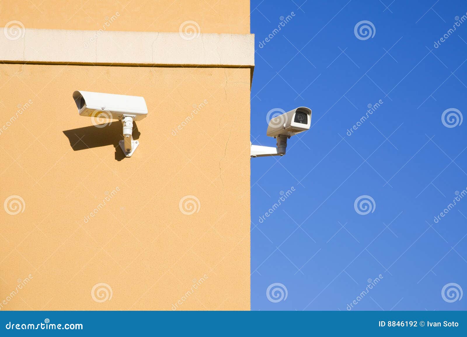 Security cameras stock photo. Image of camera, system - 8846192